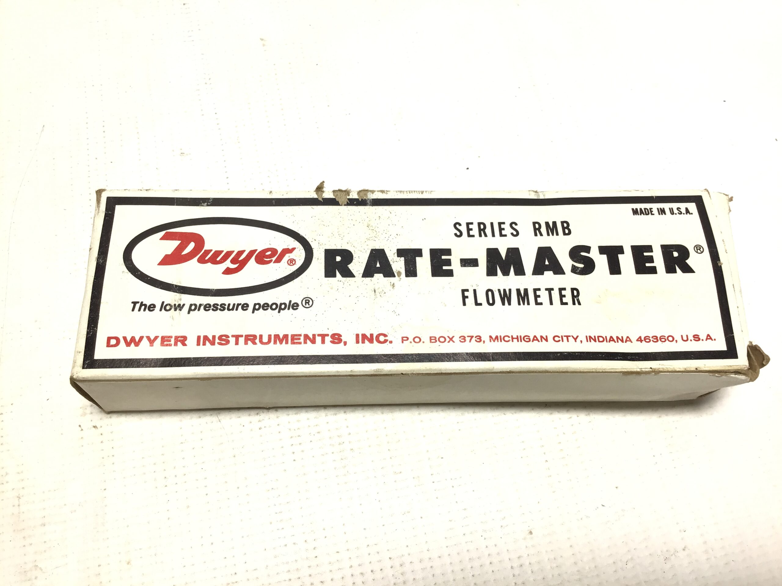 Dwyer RMB-55-SSV Series Rate-Master Flowmeter 50-400 SCFH Air Max Press ...
