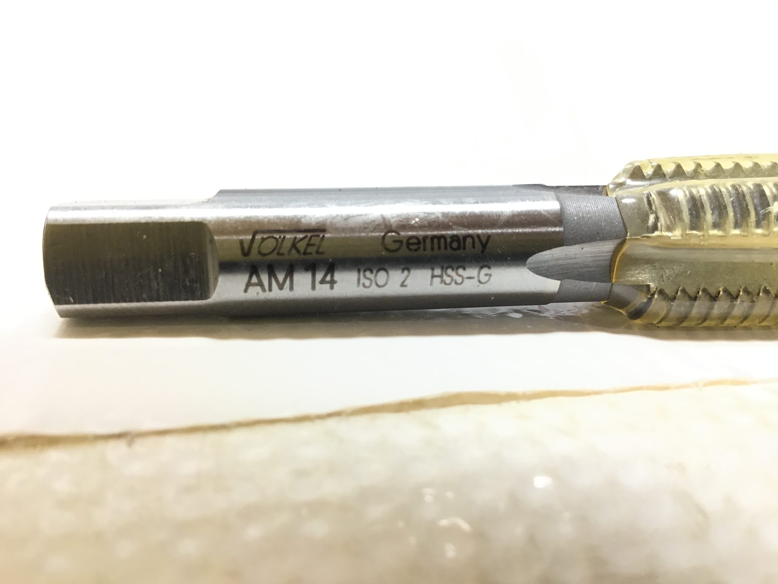 Volkel 27654 – AM 14 Standard Metric Hand Tap ISO 2 HSS-G (Lot of 5 ...