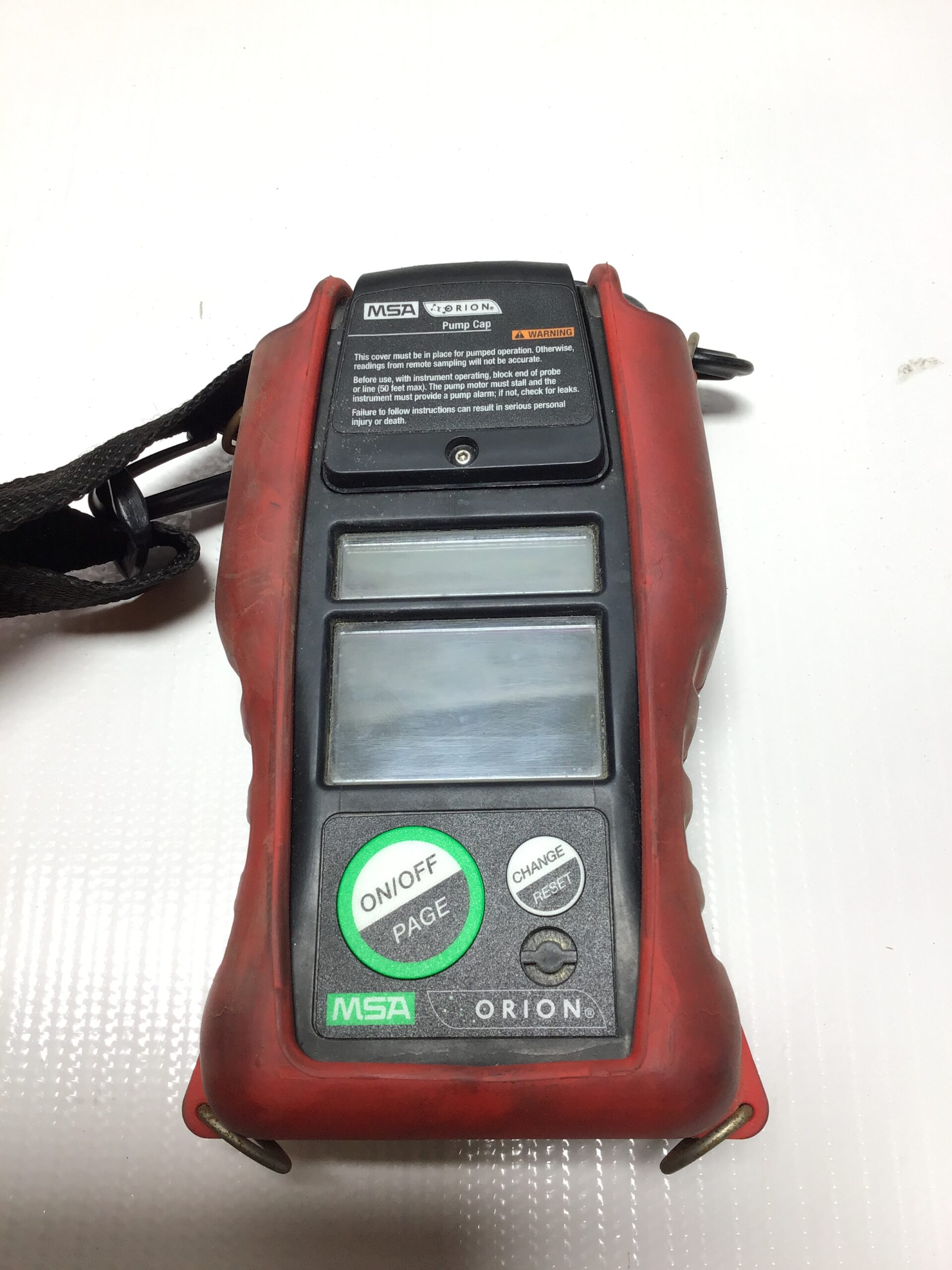MSA Calibration Check Gas Cylinder/Multigas Detector/Pump Cap Kit ...