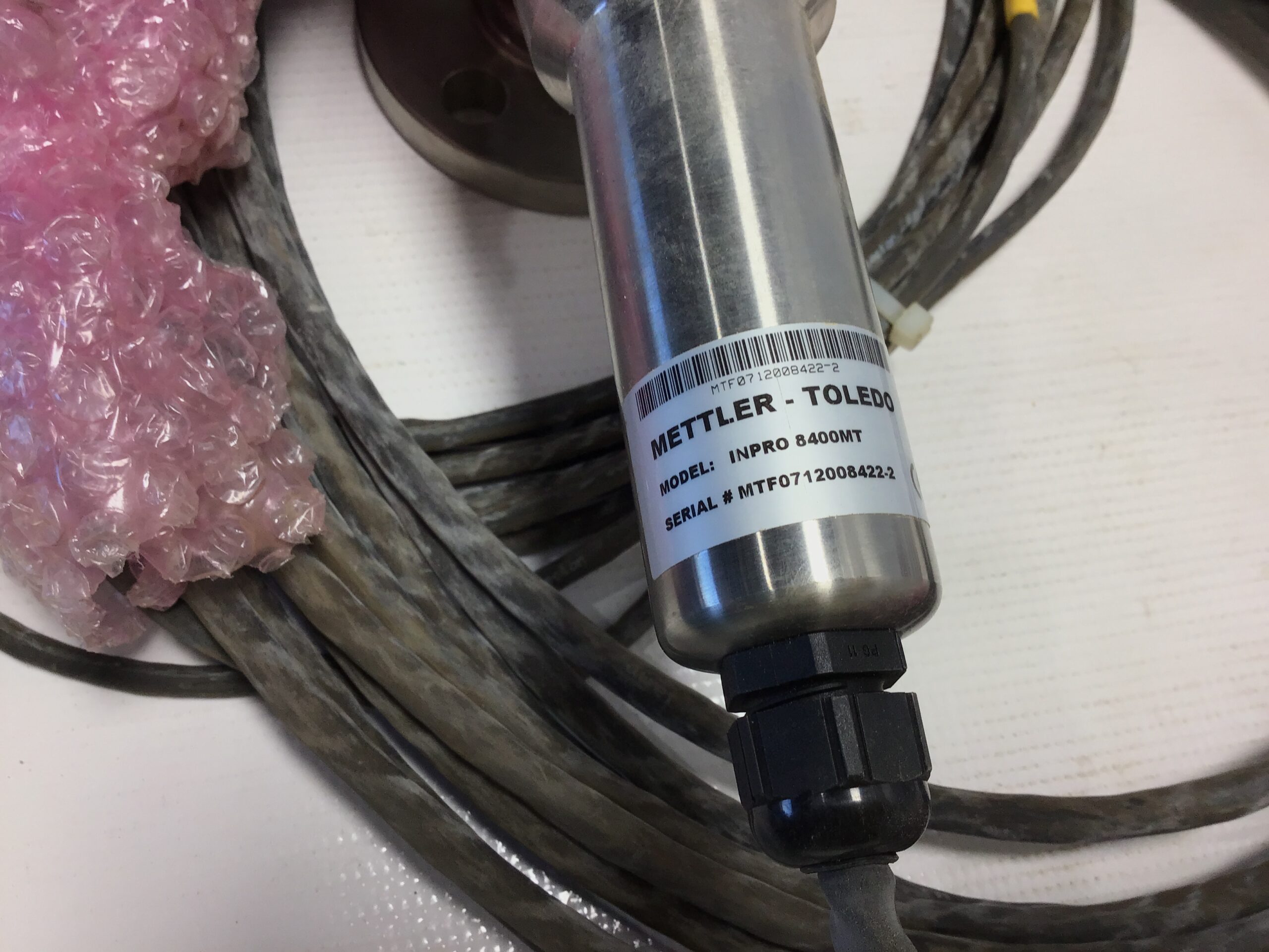 Mettler – Toledo Inpro 8400MT Stainless Turbidity Sensor – Moses B. Glick