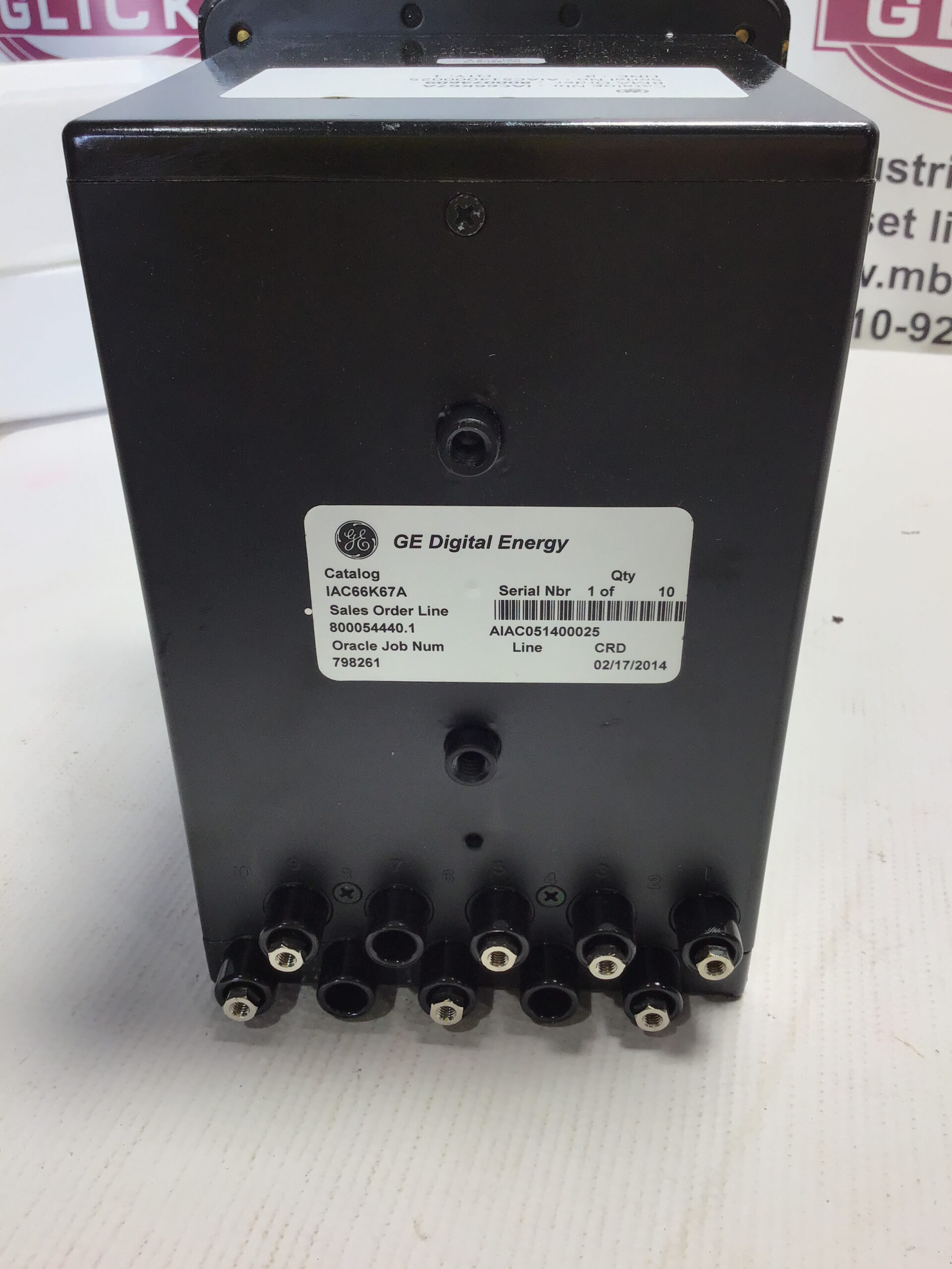 GE 12IAC66K67A – IAC66K67A Time Overcurrent Relay 4-12Amperes 60 Cycles ...