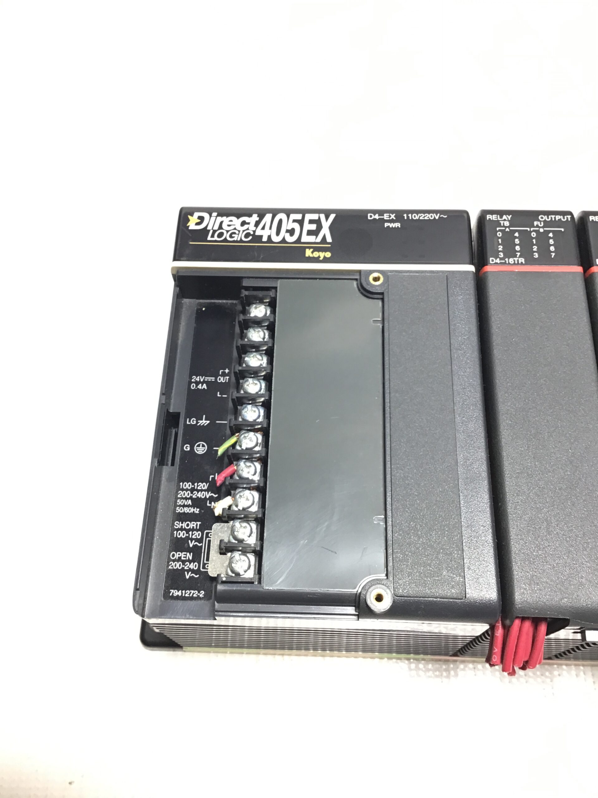 Koyo Direct Logic 405EX Programmable Logic Controller (PLC) System 110 ...