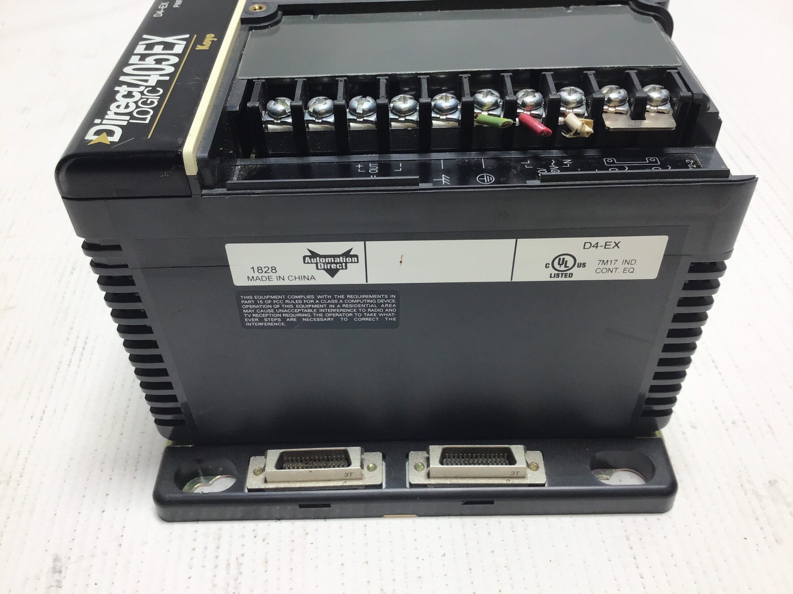 Koyo Direct Logic 405EX Programmable Logic Controller (PLC) System 110/220V – Moses B. Glick