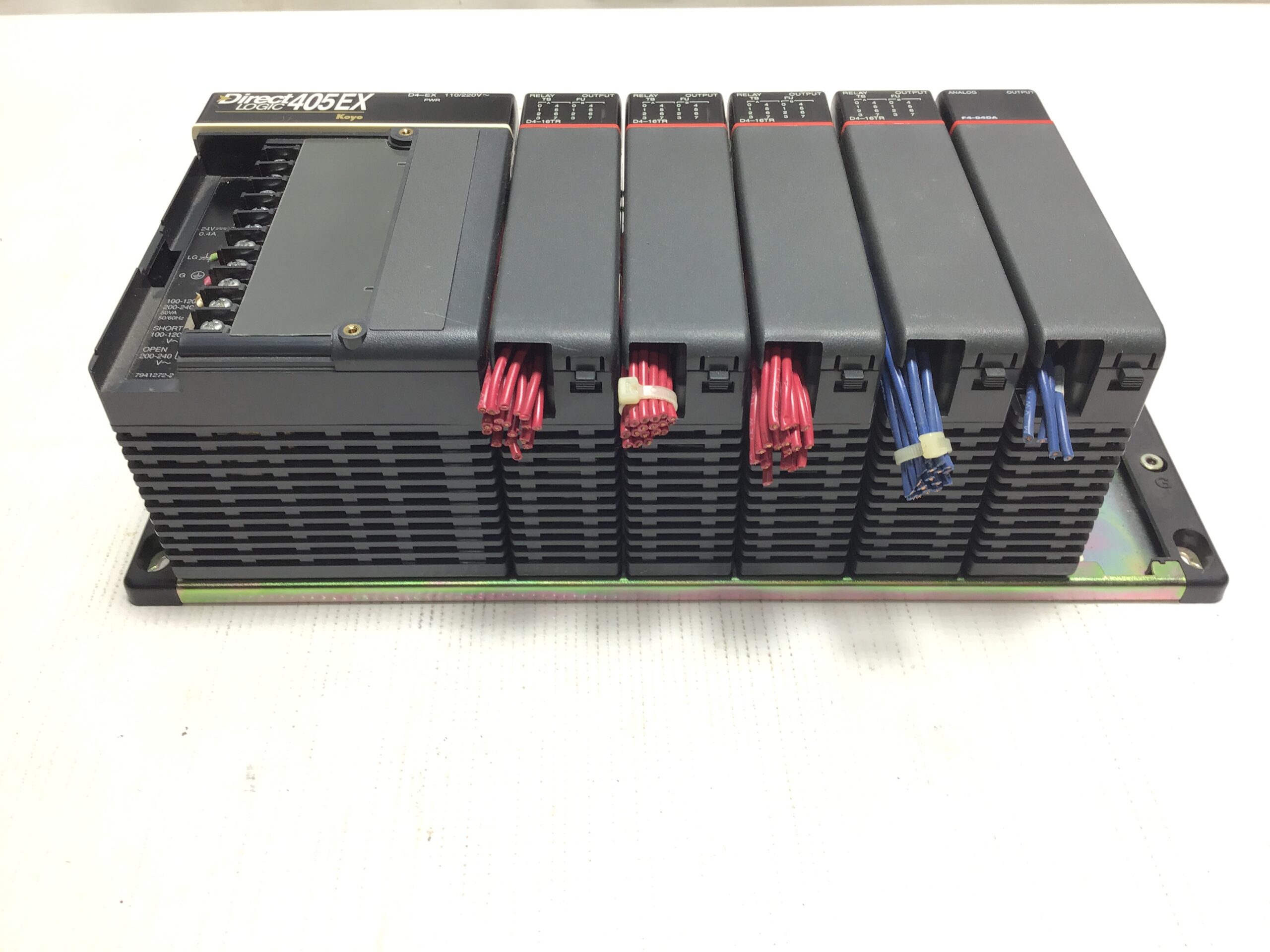 Koyo Direct Logic 405EX Programmable Logic Controller (PLC) System 110 ...