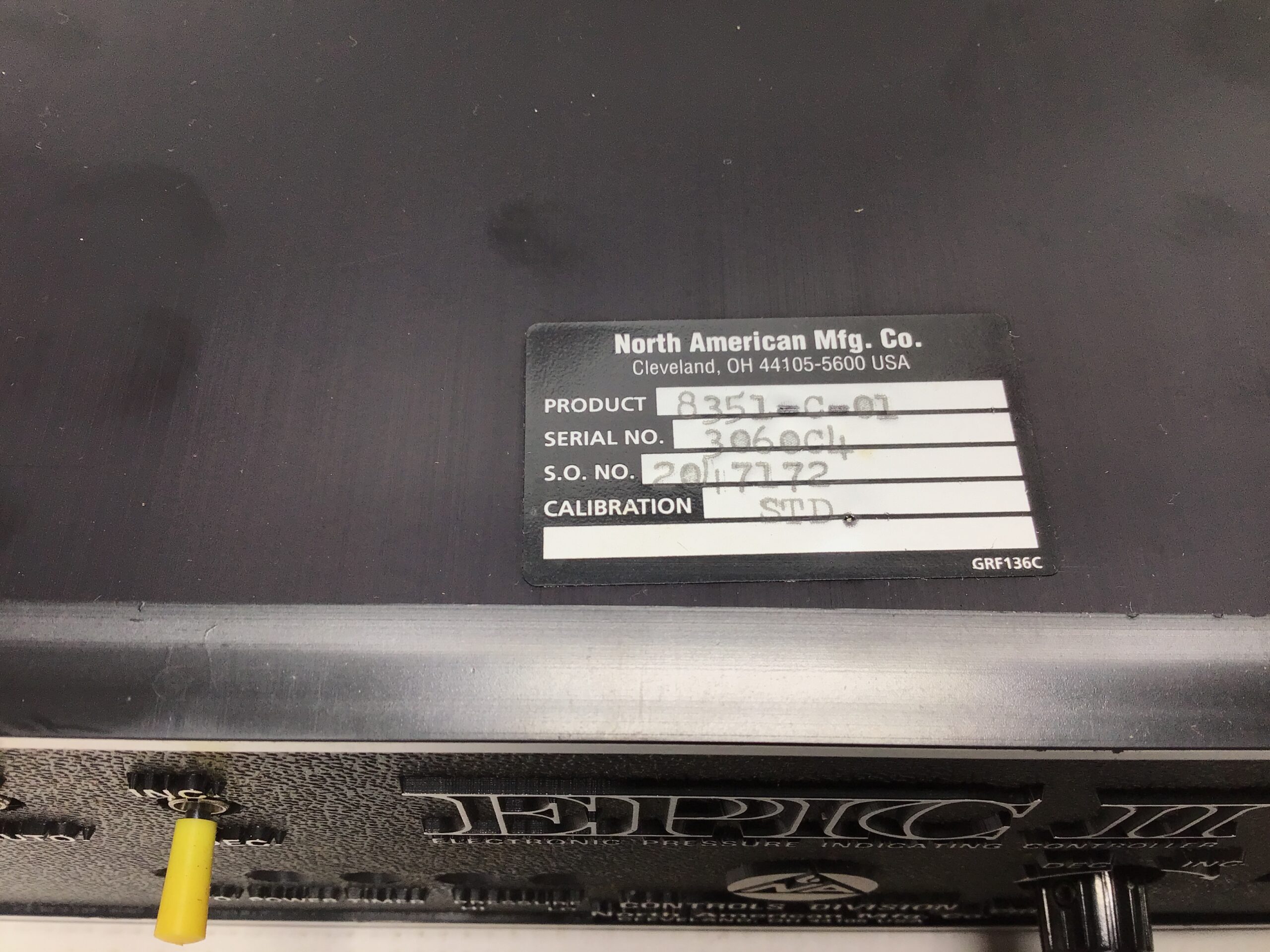 North American 8351-C-01 EPIC II Electronic Pressure Indicating ...