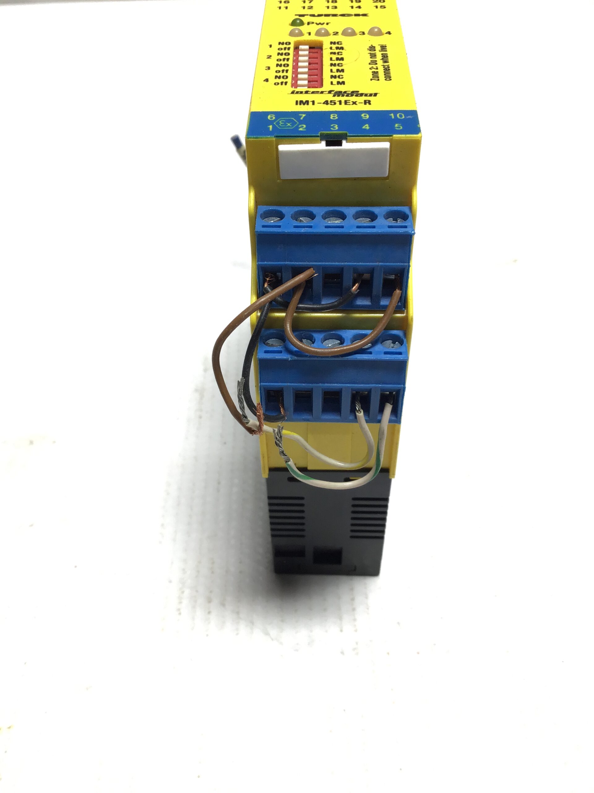 Turck IM1–451Ex-R Switching Amplifier 1-10 Instrinsically Safe Inputs ...