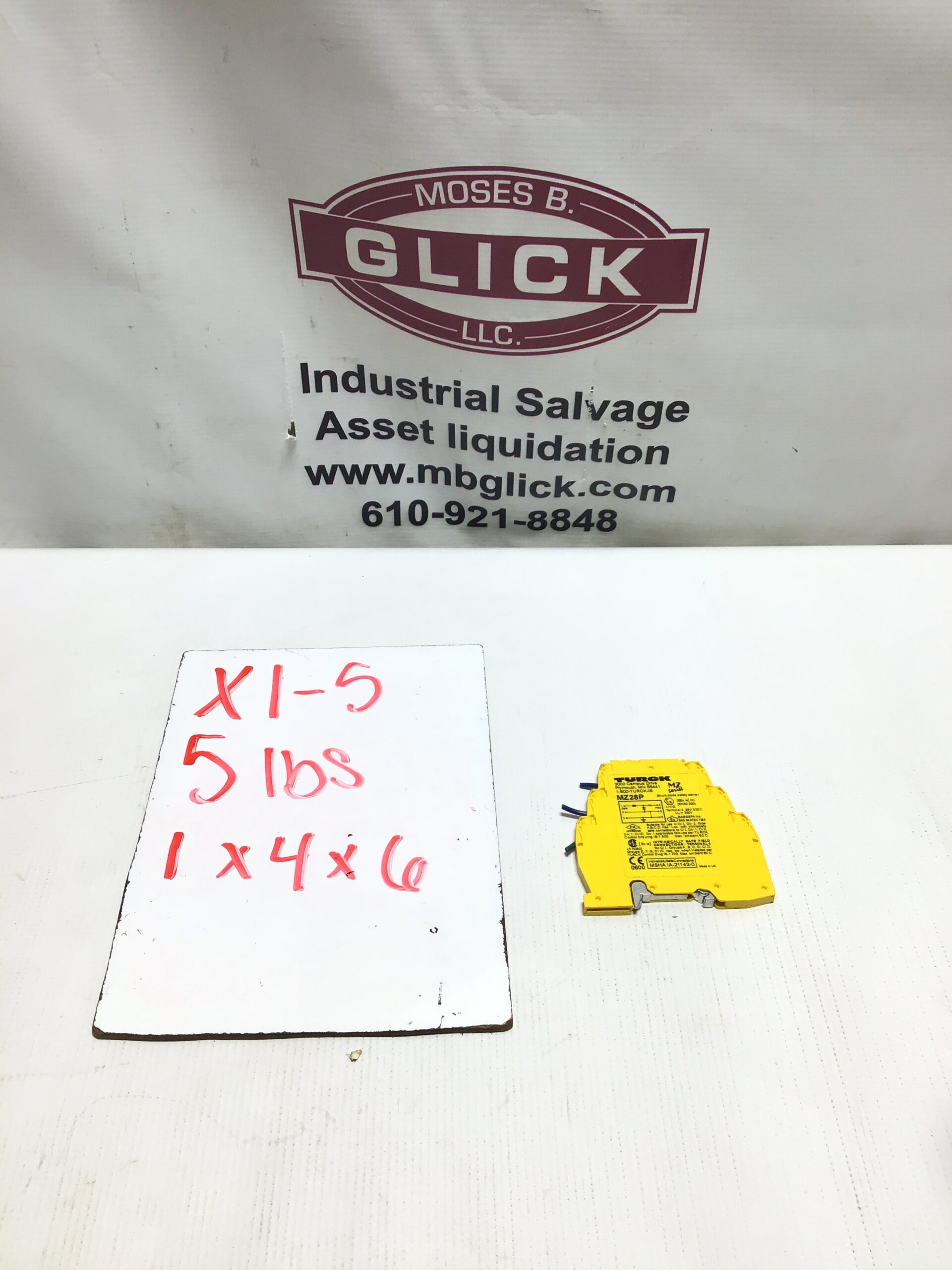 Turck MZ28P Shunt Diode Safety Barrier Switch MZ Series 28-250V – Moses ...