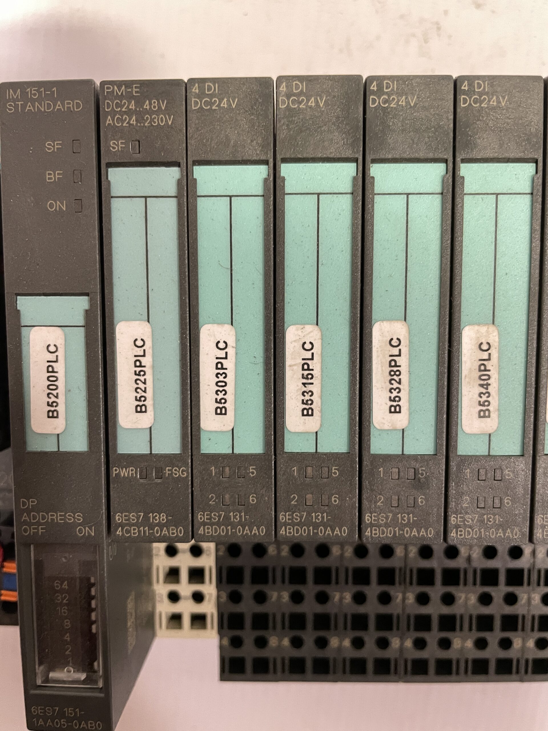 Siemens Simatic PROFIBUS DP 6ES7 151-1AA05-0AB0 Interface Module w/ 14 ...