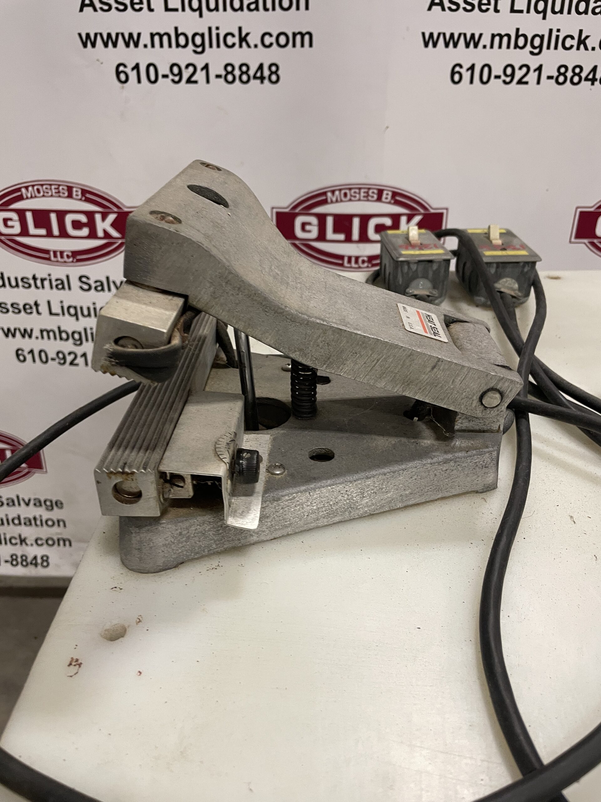 Heat Seal 8C 8” Foot Operated Tabletop Heat Sealer/Heat Bag Sealer 600F ...