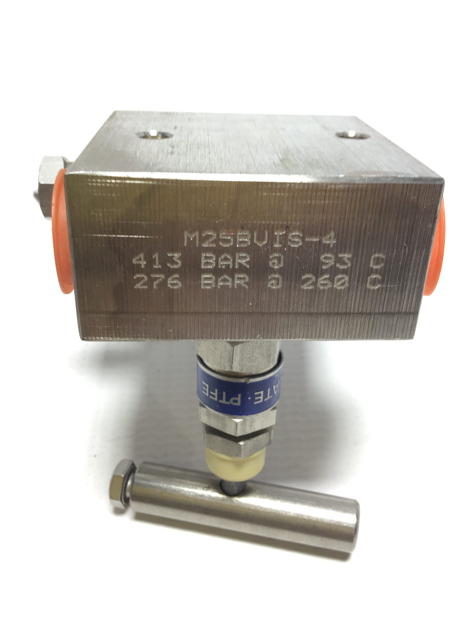 Agco M25BVIS-4 Block & Bleed Gauge Valve 1/2″ NPT 276/413 Bar 260/93°C ...