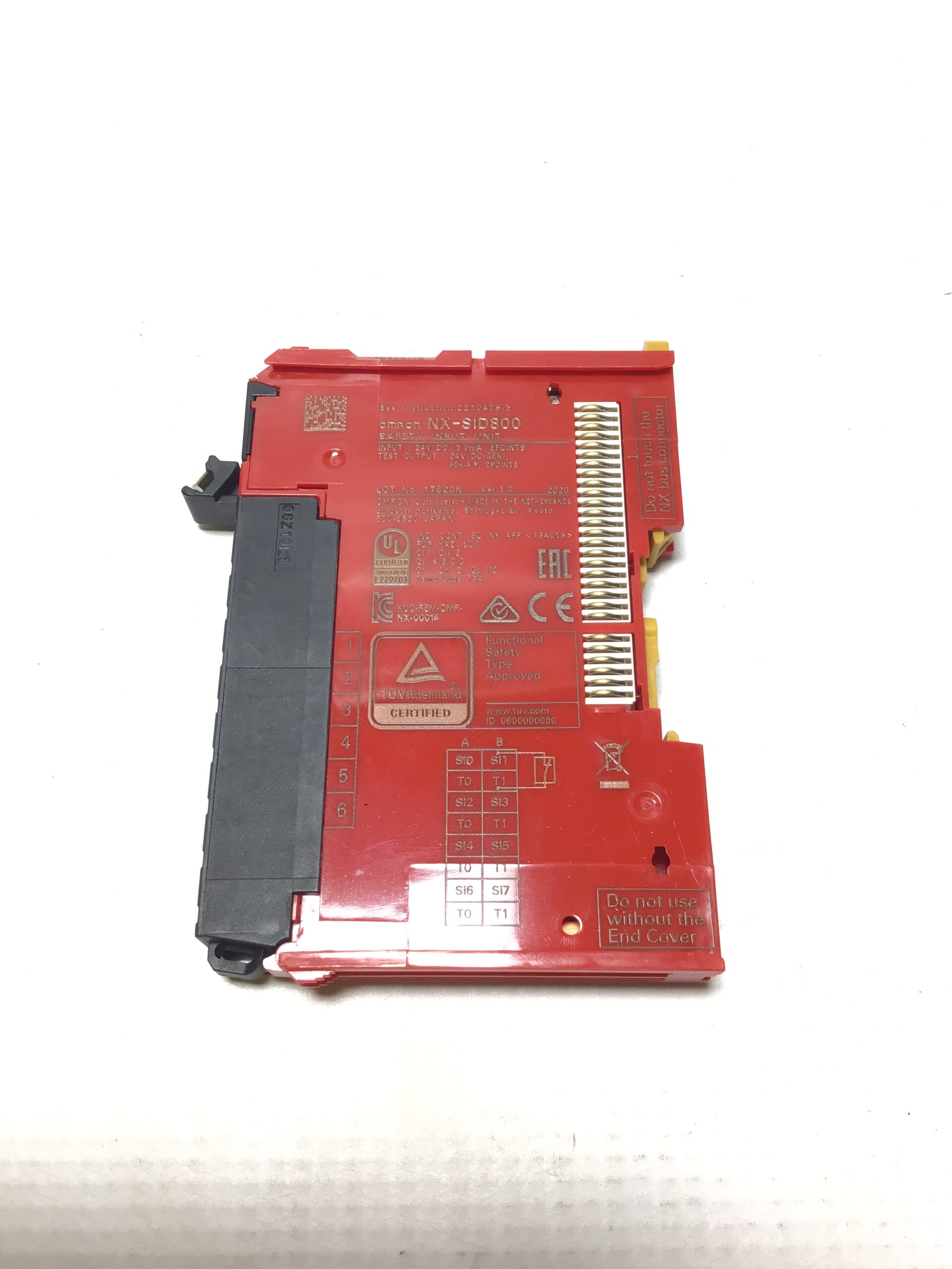 Omron NX-SID800 Safety Input Unit 24VDC 3.0mA 8 Points – Moses B. Glick