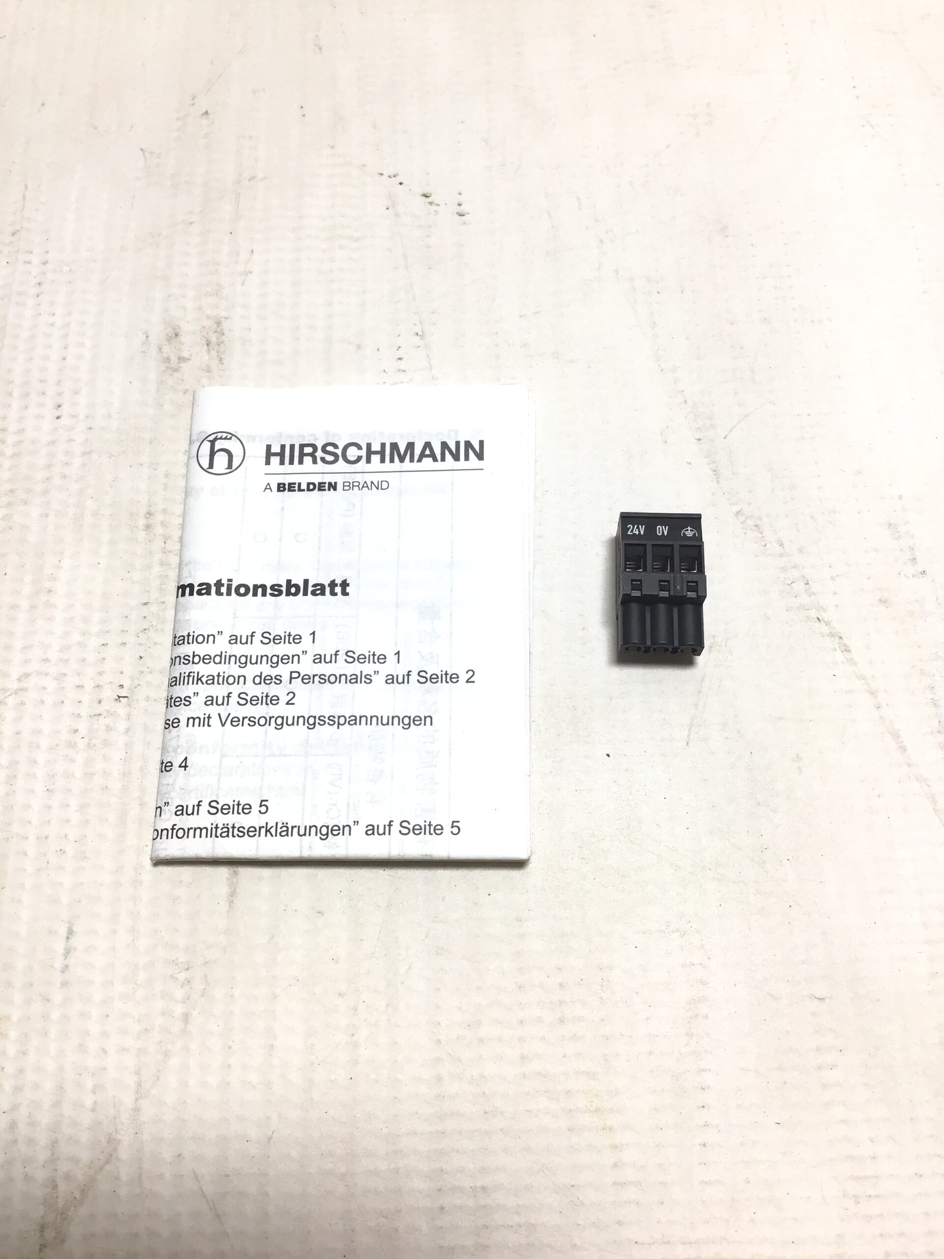 Hirschmann SSL20-8TX Industrial Ethernet Adapter Switch 8 Port 24VDC ...