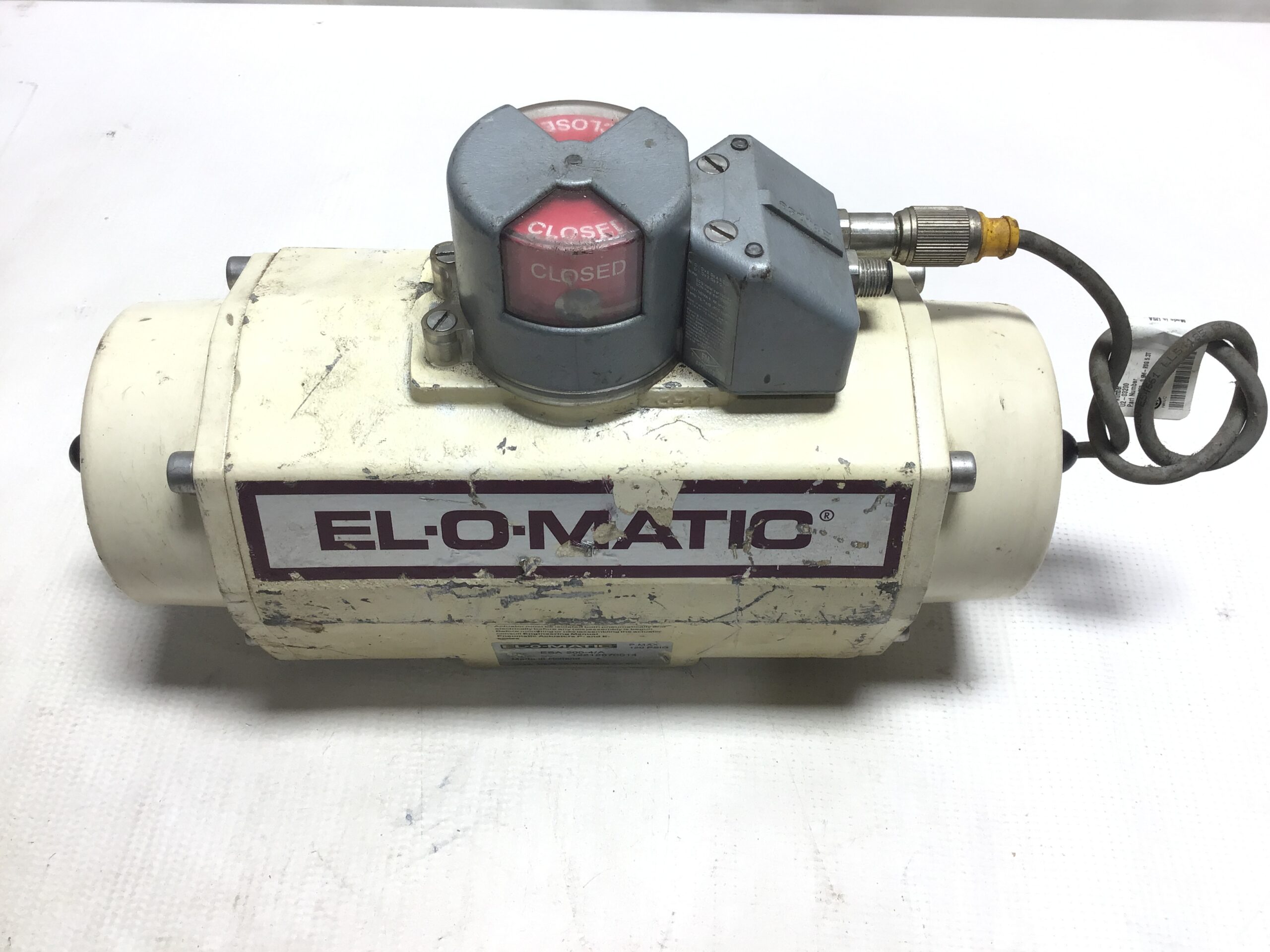 El-O-Matic ESA 200-4/A Rack and Pinion Pneumatic Valve Actuator 120 ...