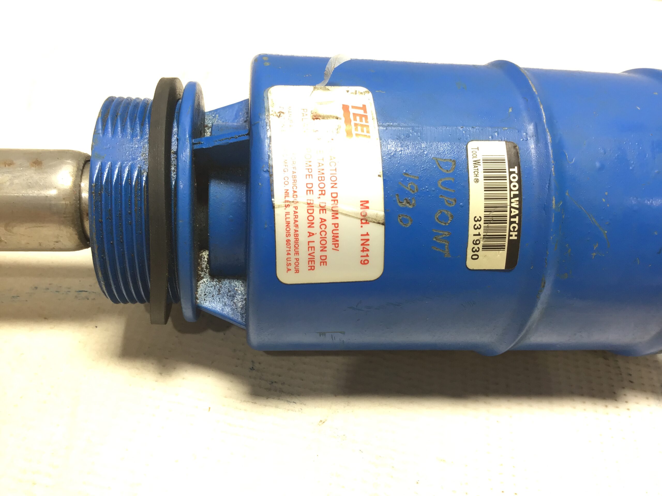 TEEL 1N419 Heavy Duty Hand-Operated Lever Action Drum Pump – Moses B. Glick