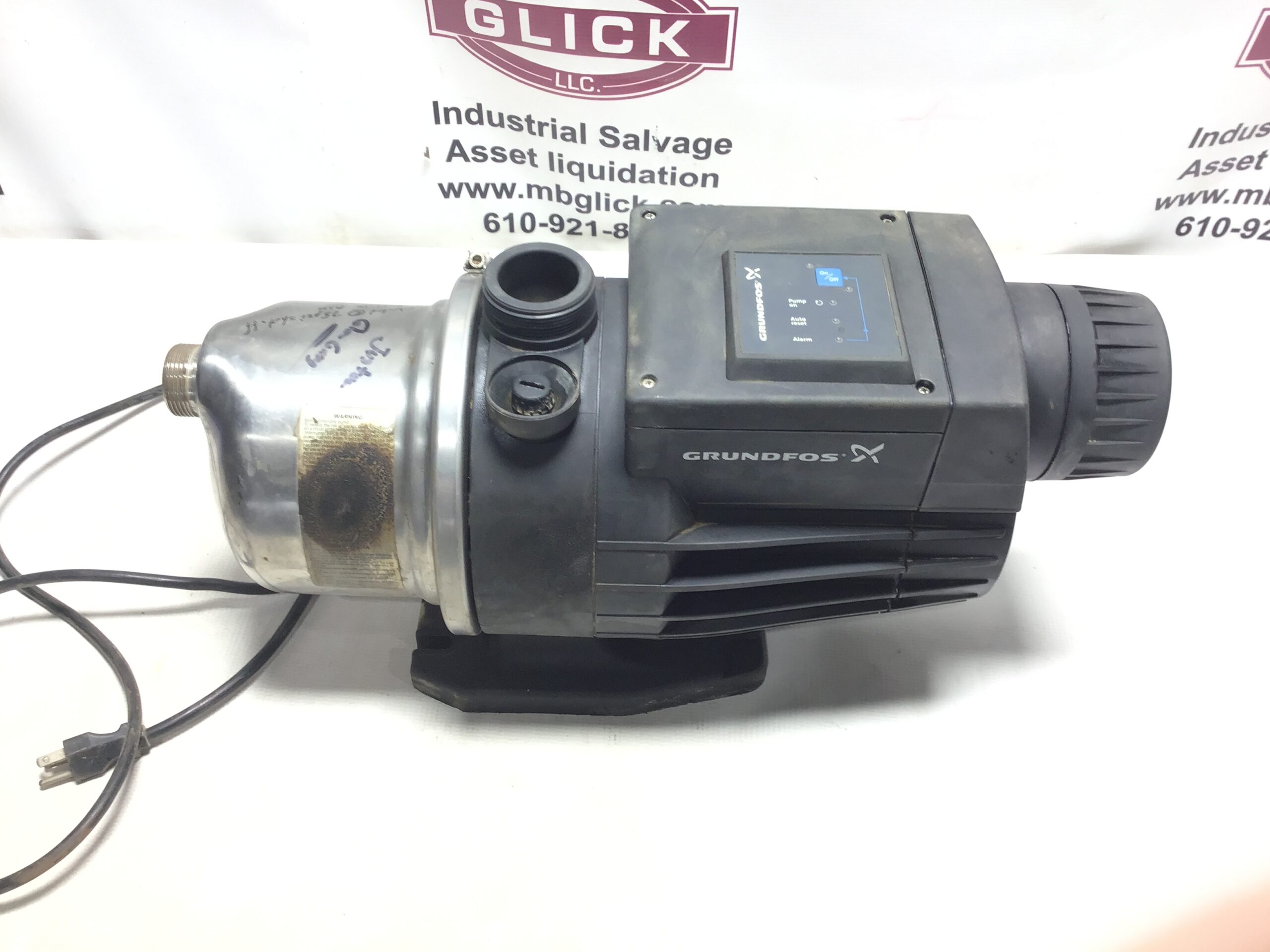 Grundfos 96860195 – MQ3-45 Pressure Booster Pump 110-120VAC 60Hz 1150W ...