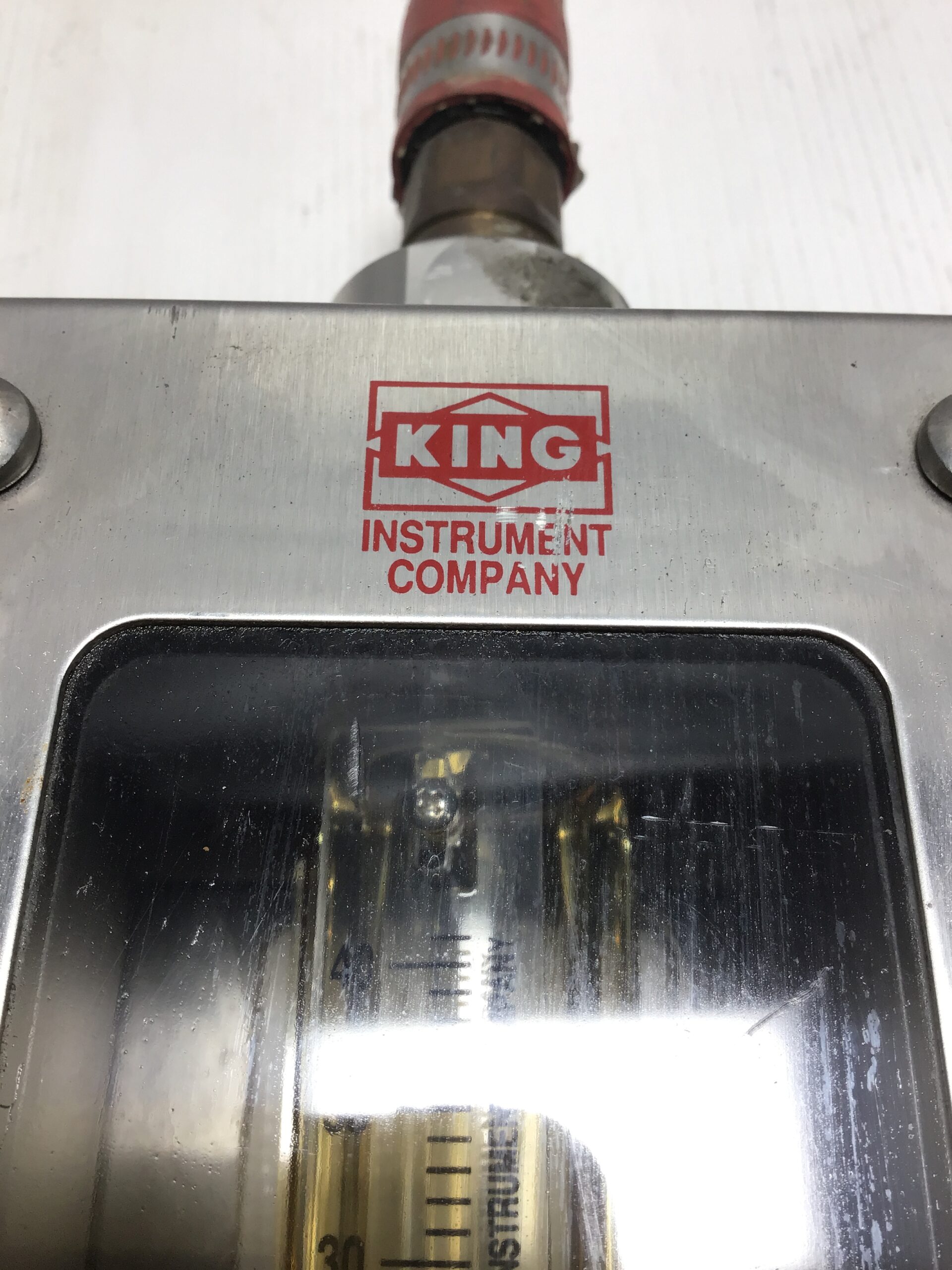 King Instrument 73112230-54MC Variable Area Flow Meter Max 200PSIG 200 ...