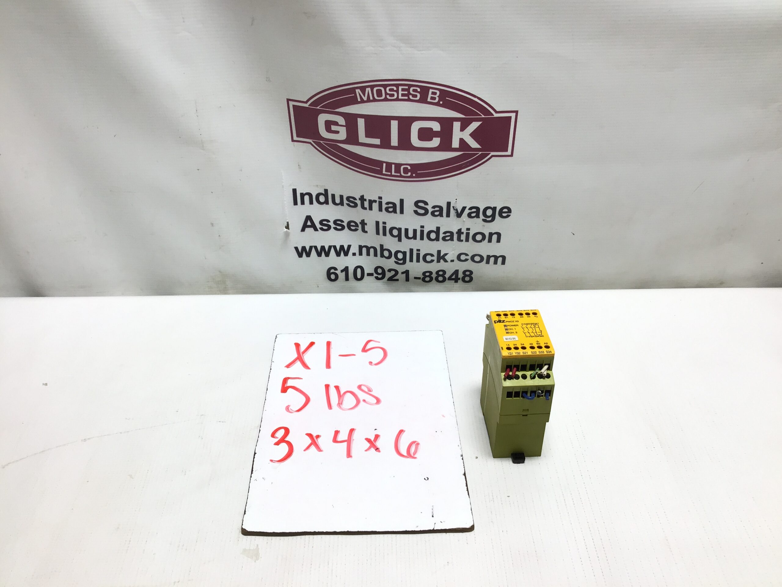 Pilz PNOZ X3 – 774316 Safety Relays Module 120VAC 24VDC 50-60Hz 2-5W ...