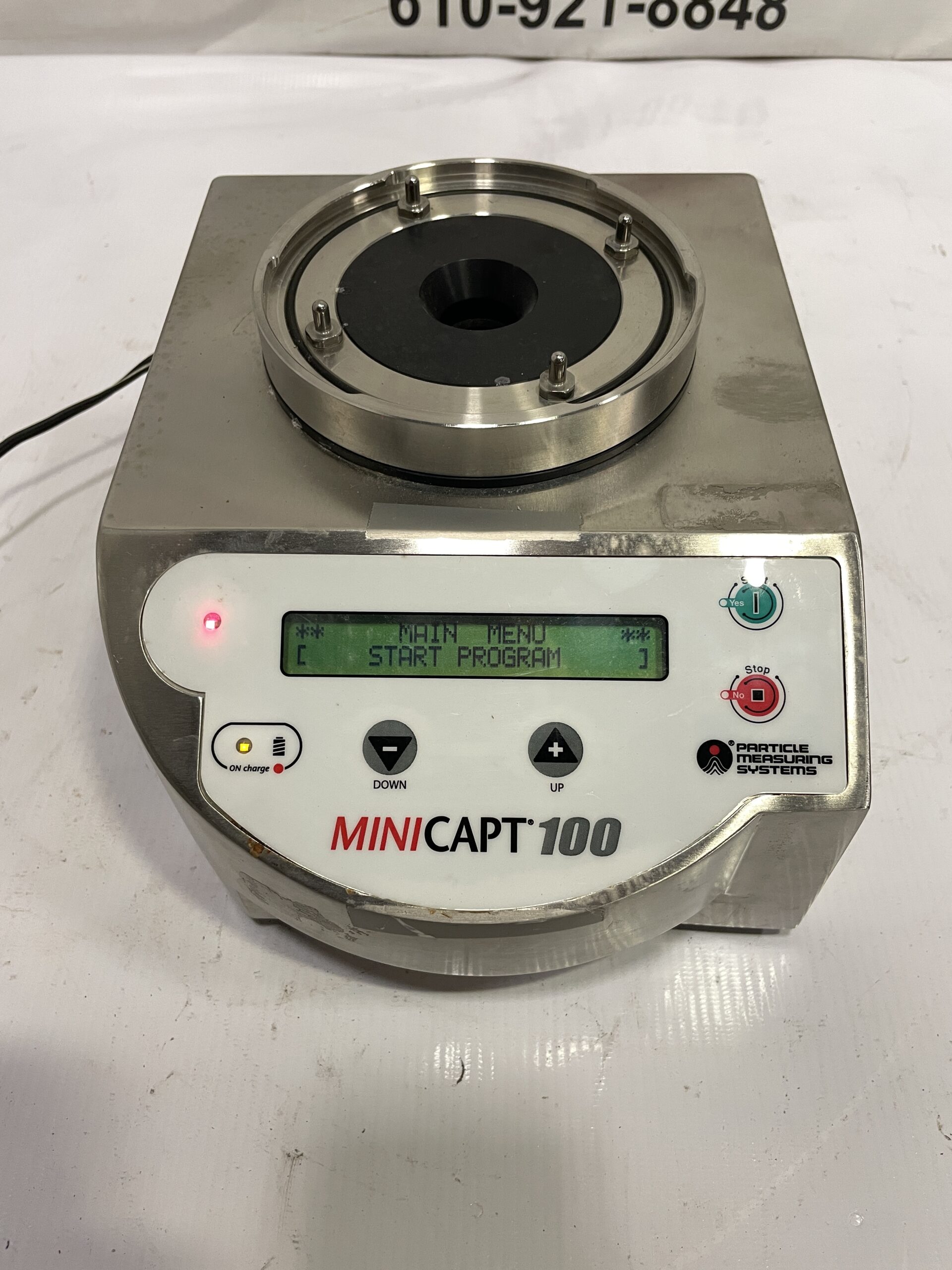 Particle Measuring Systems MiniCAPT 100 Microbial Air Sampler PS1/2 ...