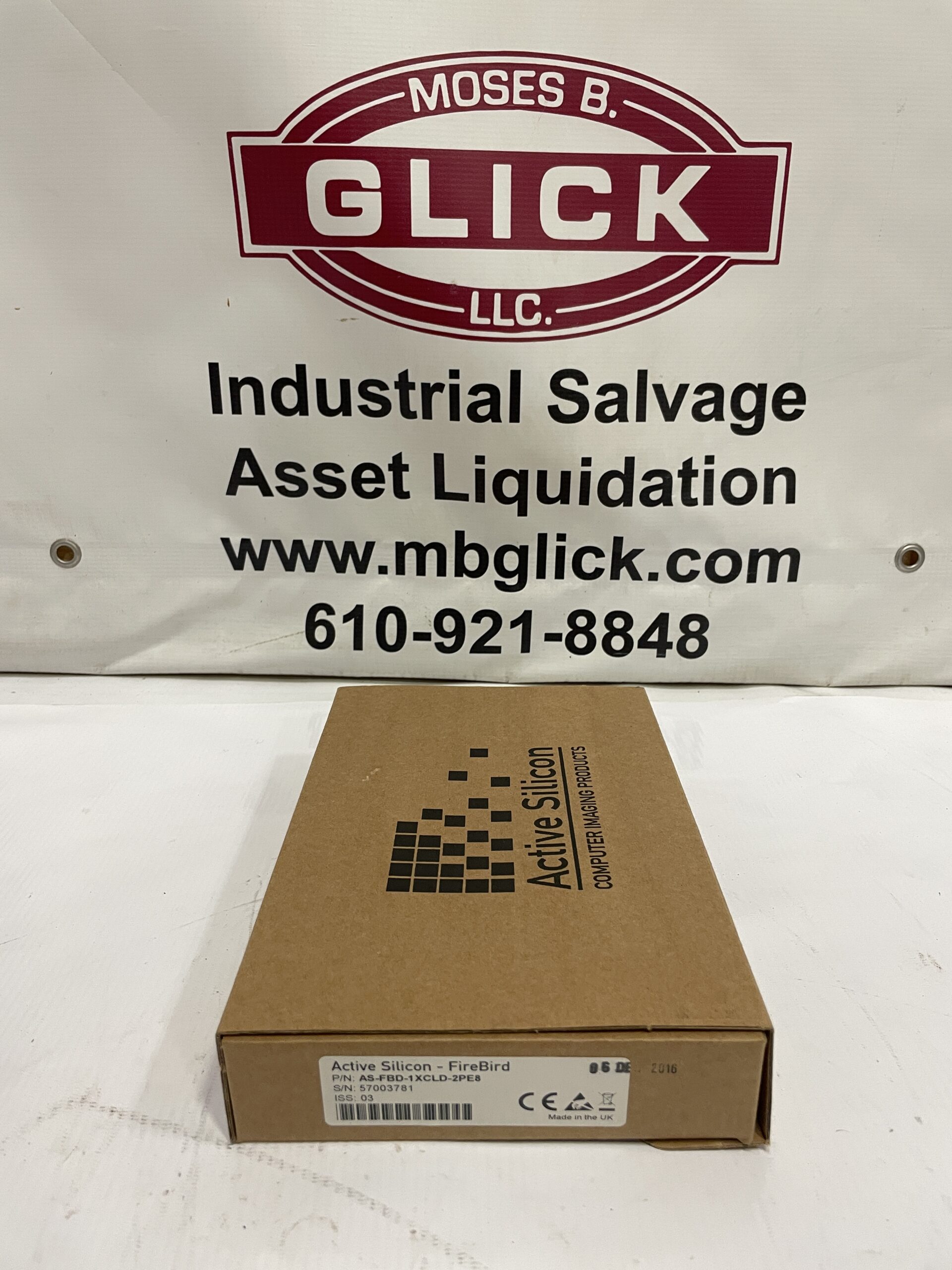 FireBird Active Silicon AS-FBD-1XCLD-2PE8 Frame Grabber/Camera Link Card -NIB – Moses B. Glick