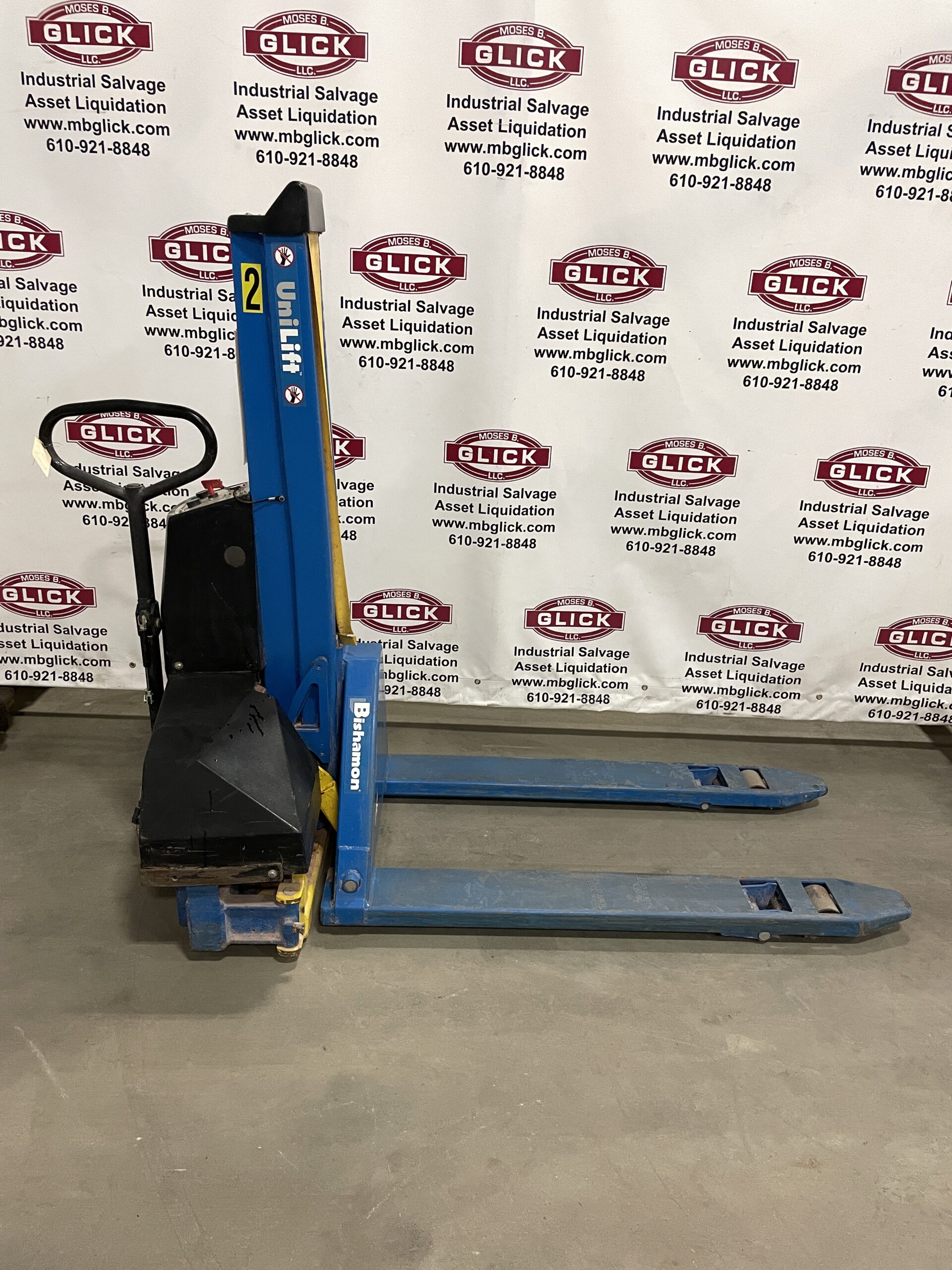 Bishamon UNI-20 Pallet Transporter, Lifter, and Positioner 24VDC ...