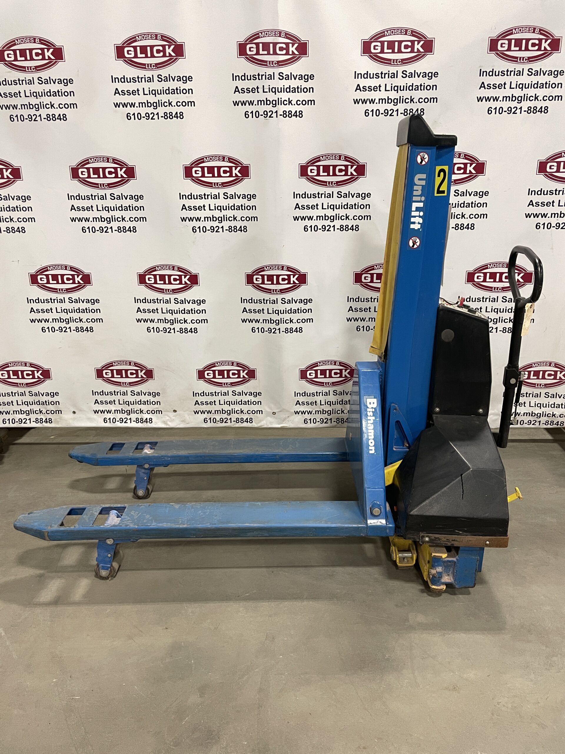 Bishamon UNI-20 Pallet Transporter, Lifter, and Positioner 24VDC ...