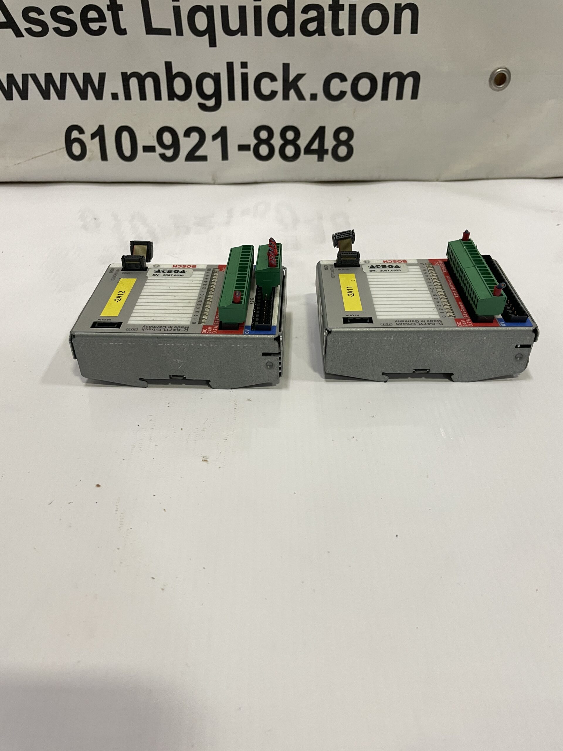 Bosch 16DI PLC 16-Channel Digital Output Module 1070080144 24VDC -Lot of 2 – Moses B. Glick