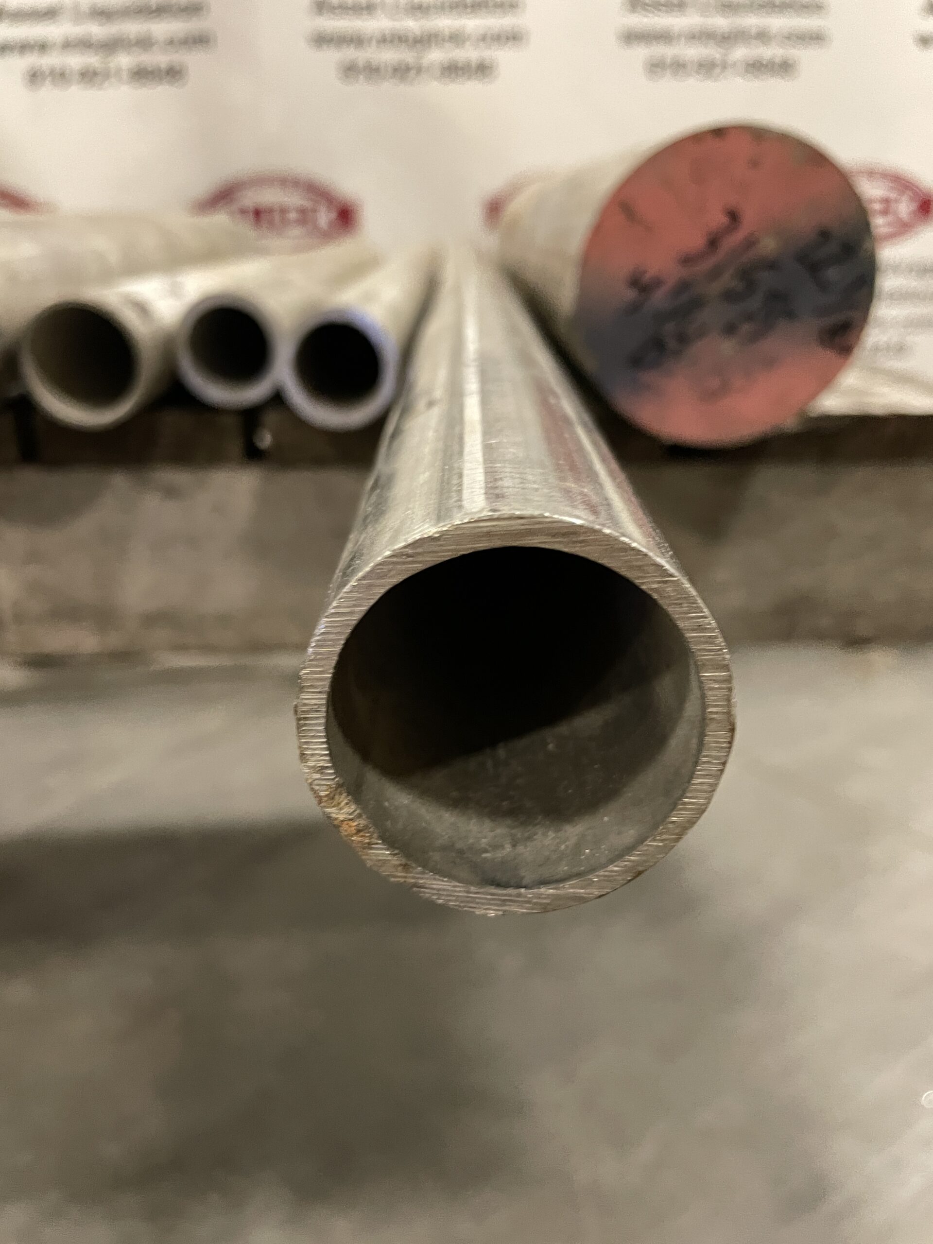 2” OD x 0.140” Wall x 1.610” ID 316 Stainless Steel Round Tube Stock 53 ...