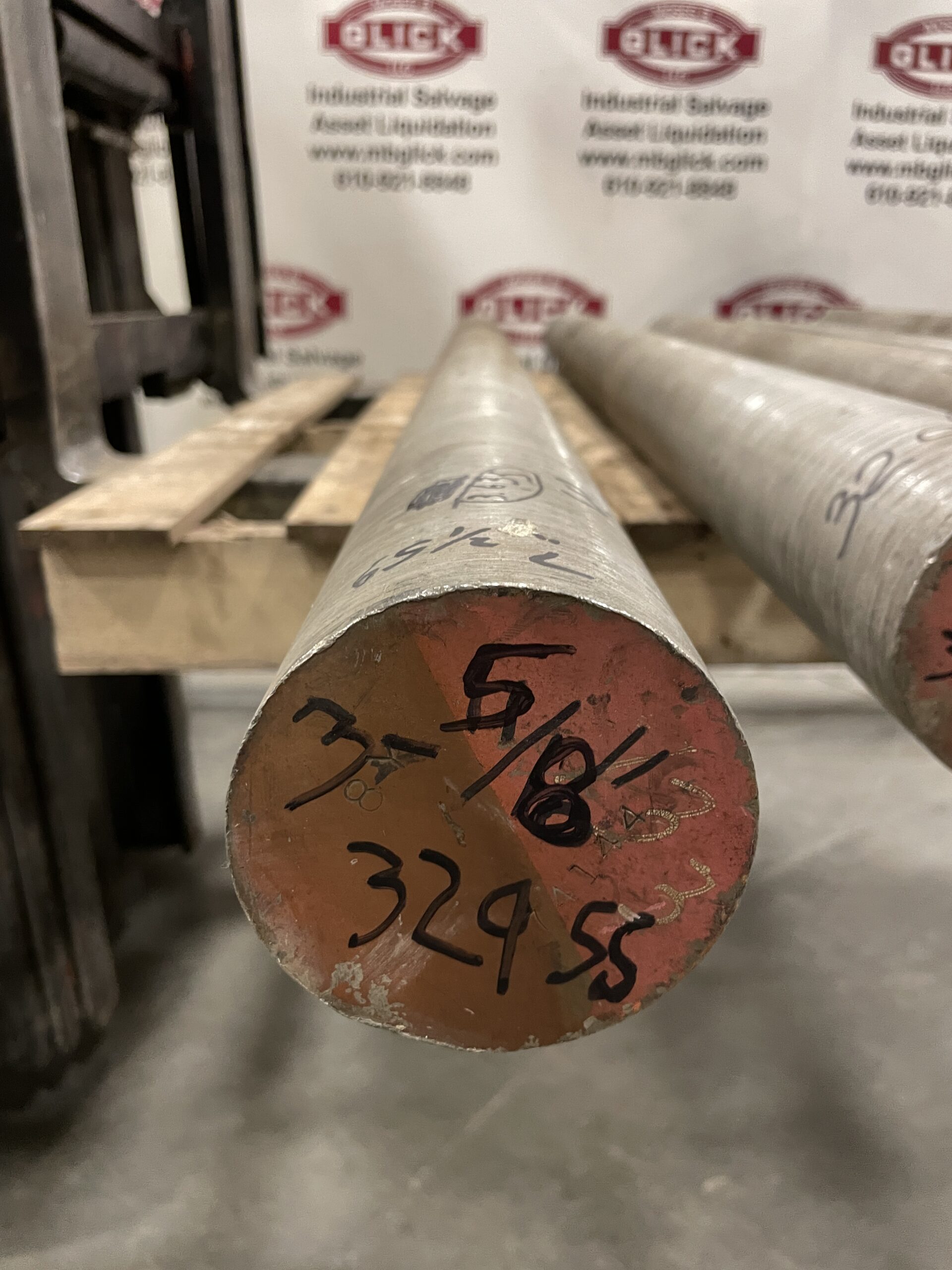 329 Stainless Steel Round Bar/Rod Stock 3-5/8” x 12” (+/-) – Moses B. Glick