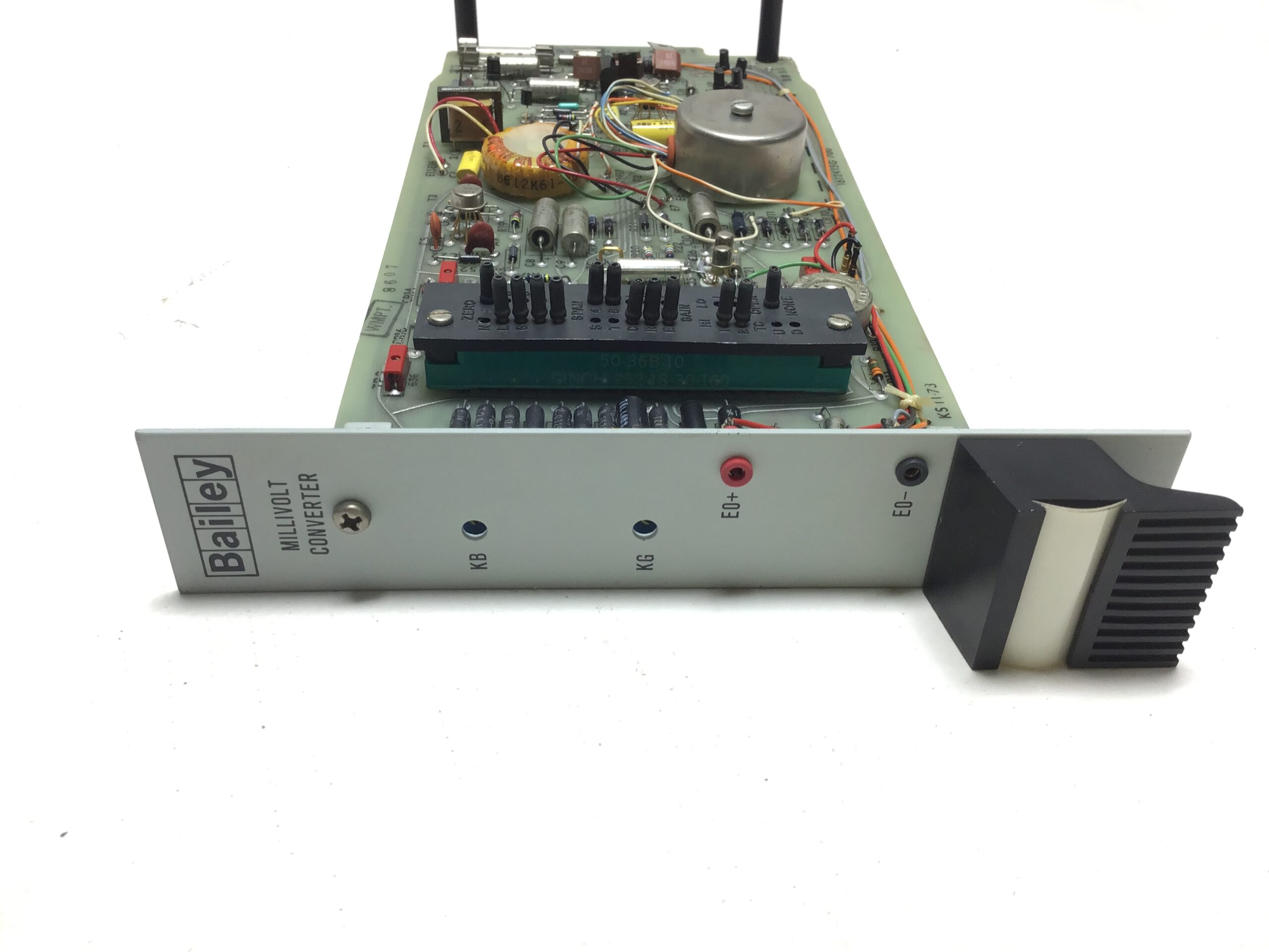 Bailey 740110AAAA1 PC Board Millivolt Converter Output 4-20MA Power 24V ...