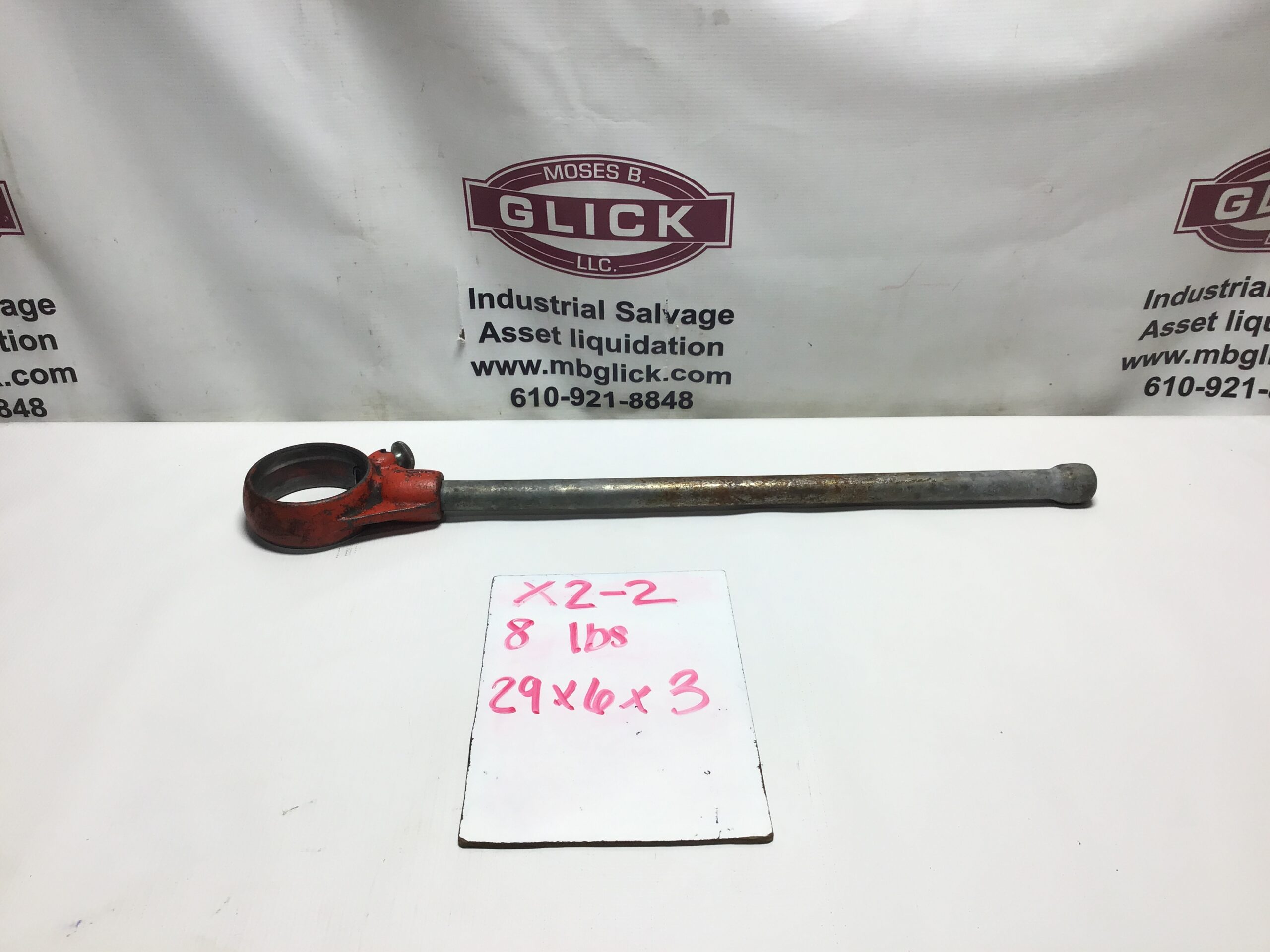 RIDGID 12-R Manual Pipe Threader Ratchet and Handle – Moses B. Glick