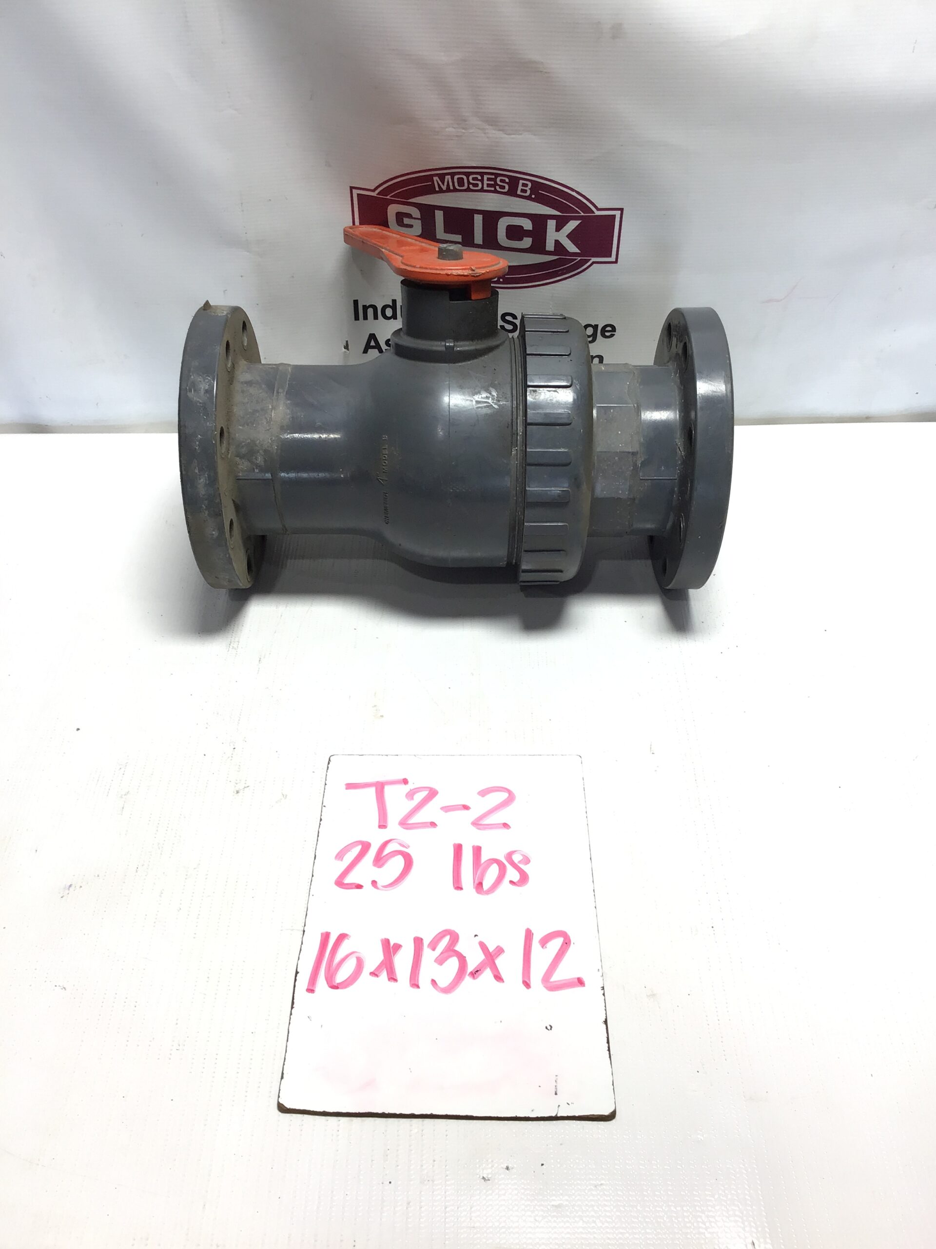 Chemtrol Model B Flanged PVC Ball Valve 4″ Slip x Slip Ends – Moses B ...