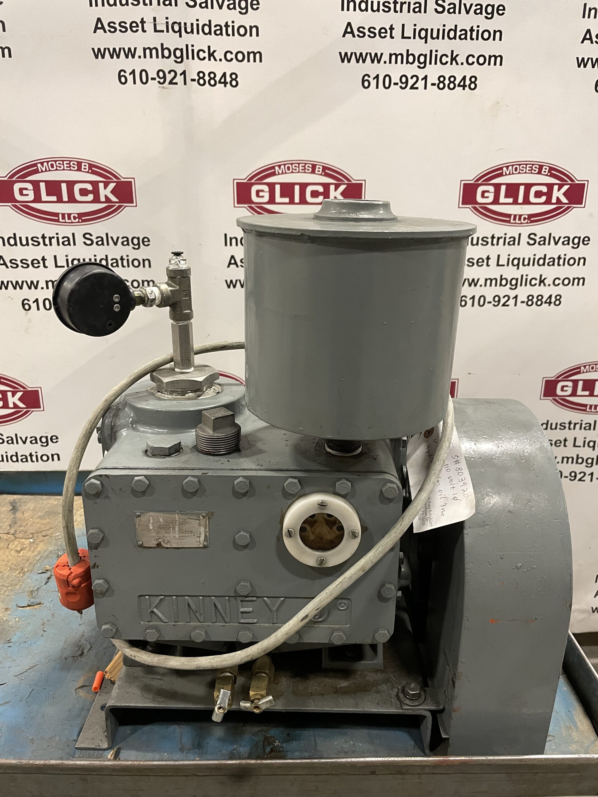 Kinney KC-15 Two-Stage Rotary Piston High Vacuum Pump 803920 1HP ...