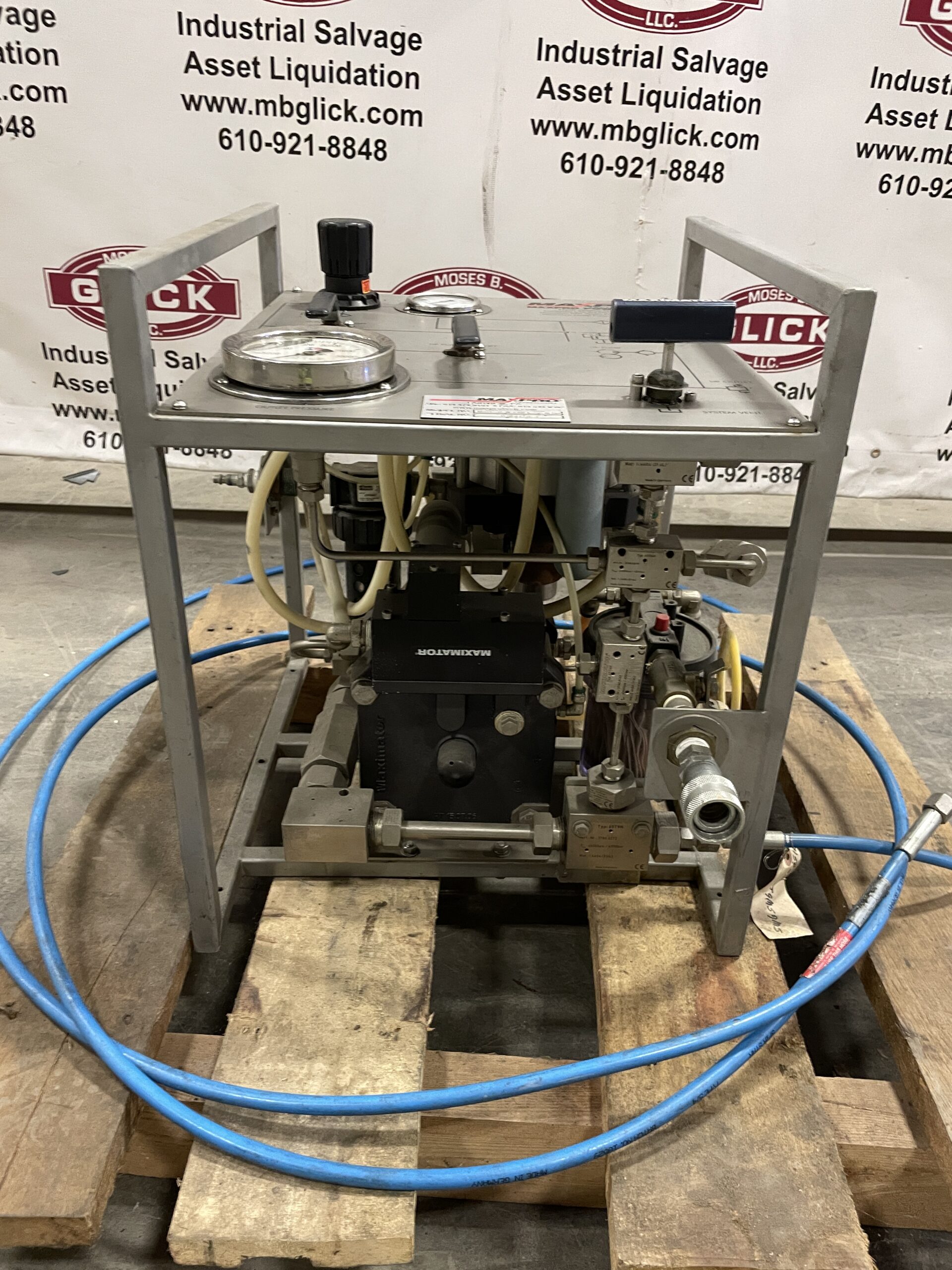 MaxPro MTPC30-W-L60-L250-N-RD PowerCube Hydrostatic Test System ...