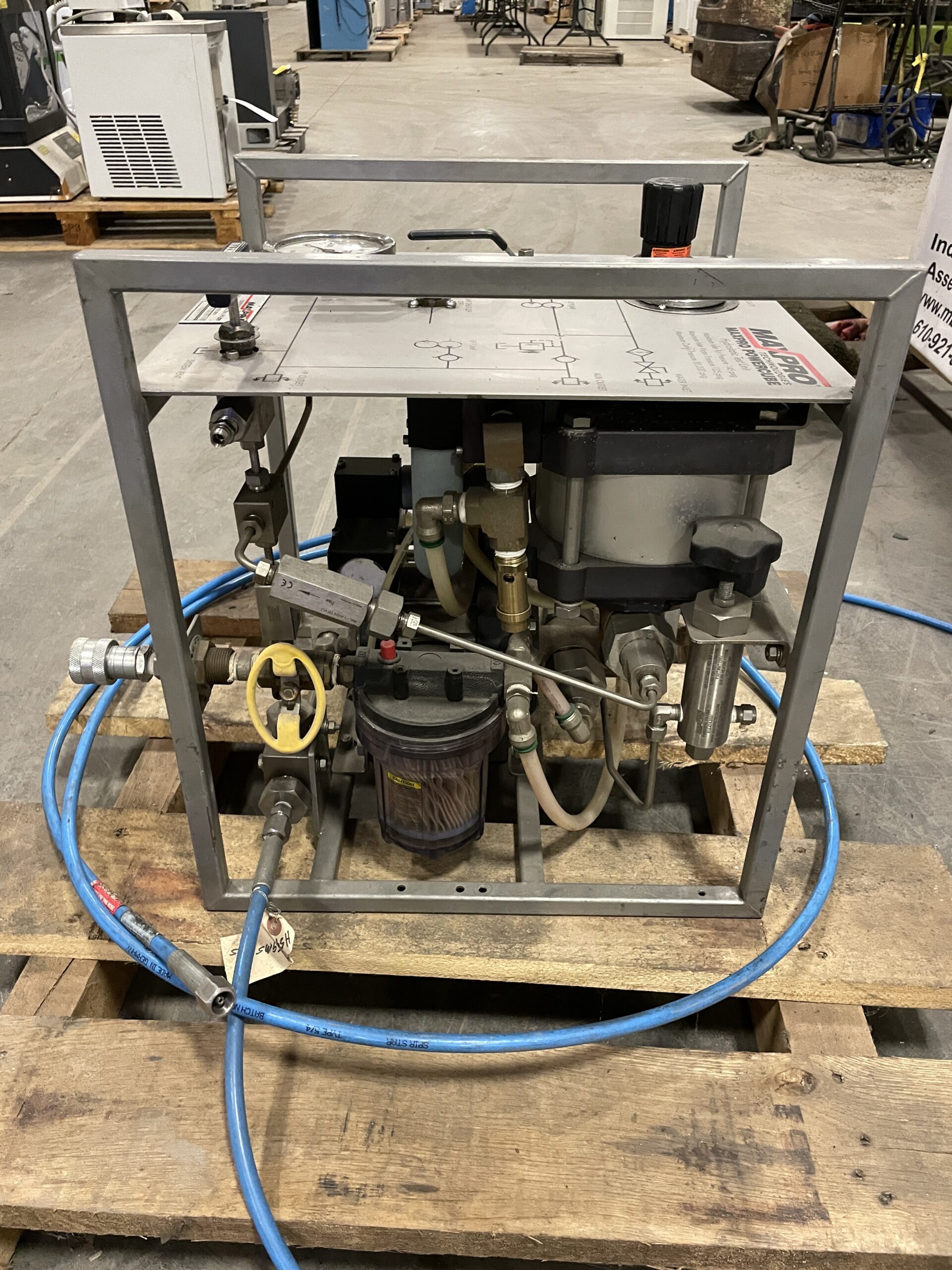 Maxpro Mtpc30 W L60 L250 N Rd Powercube Hydrostatic Test System