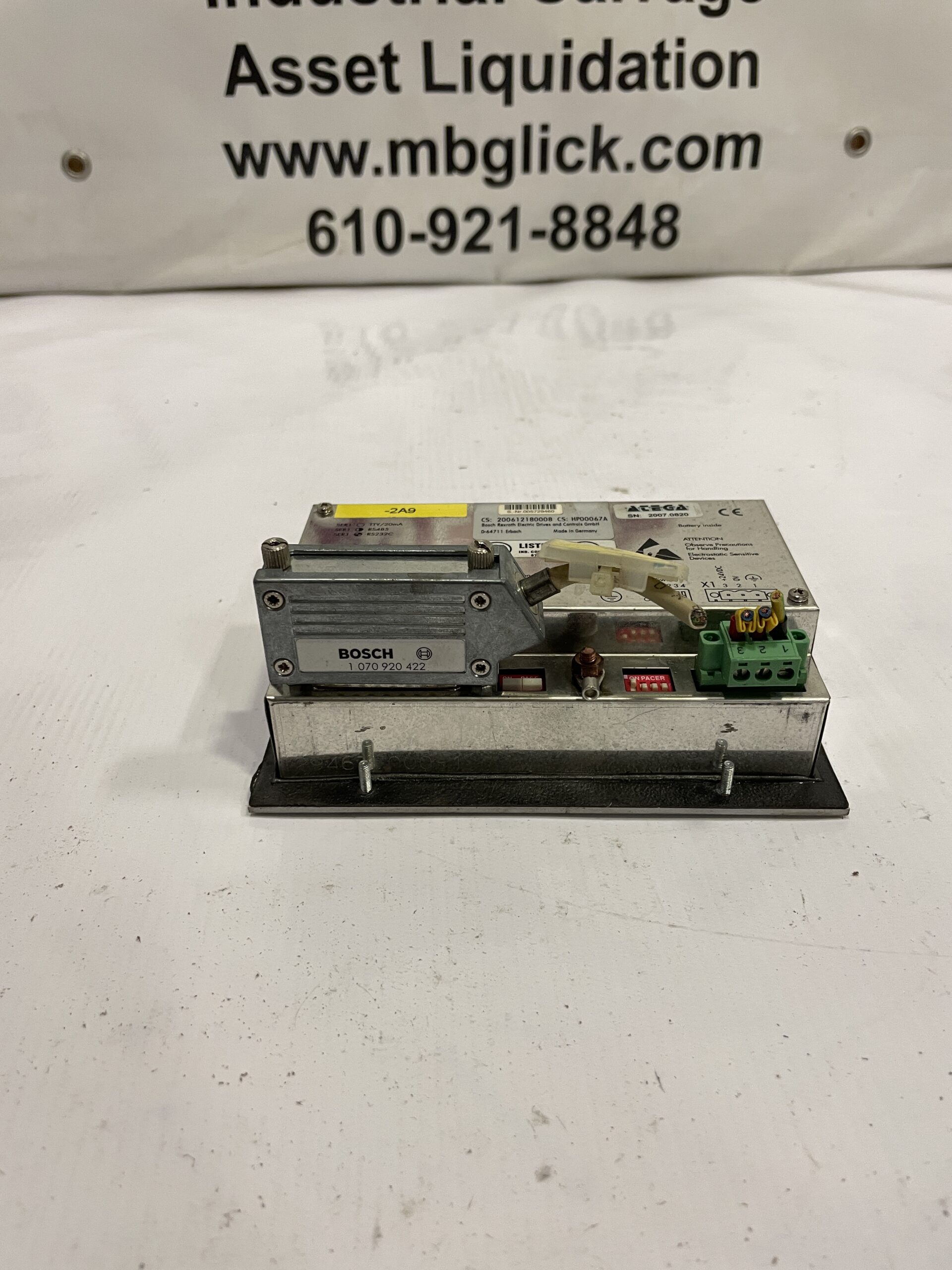 Rexroth IndraControl VCP 02 Operator Interface VCP02.1BRN-RS-NN-PW ...