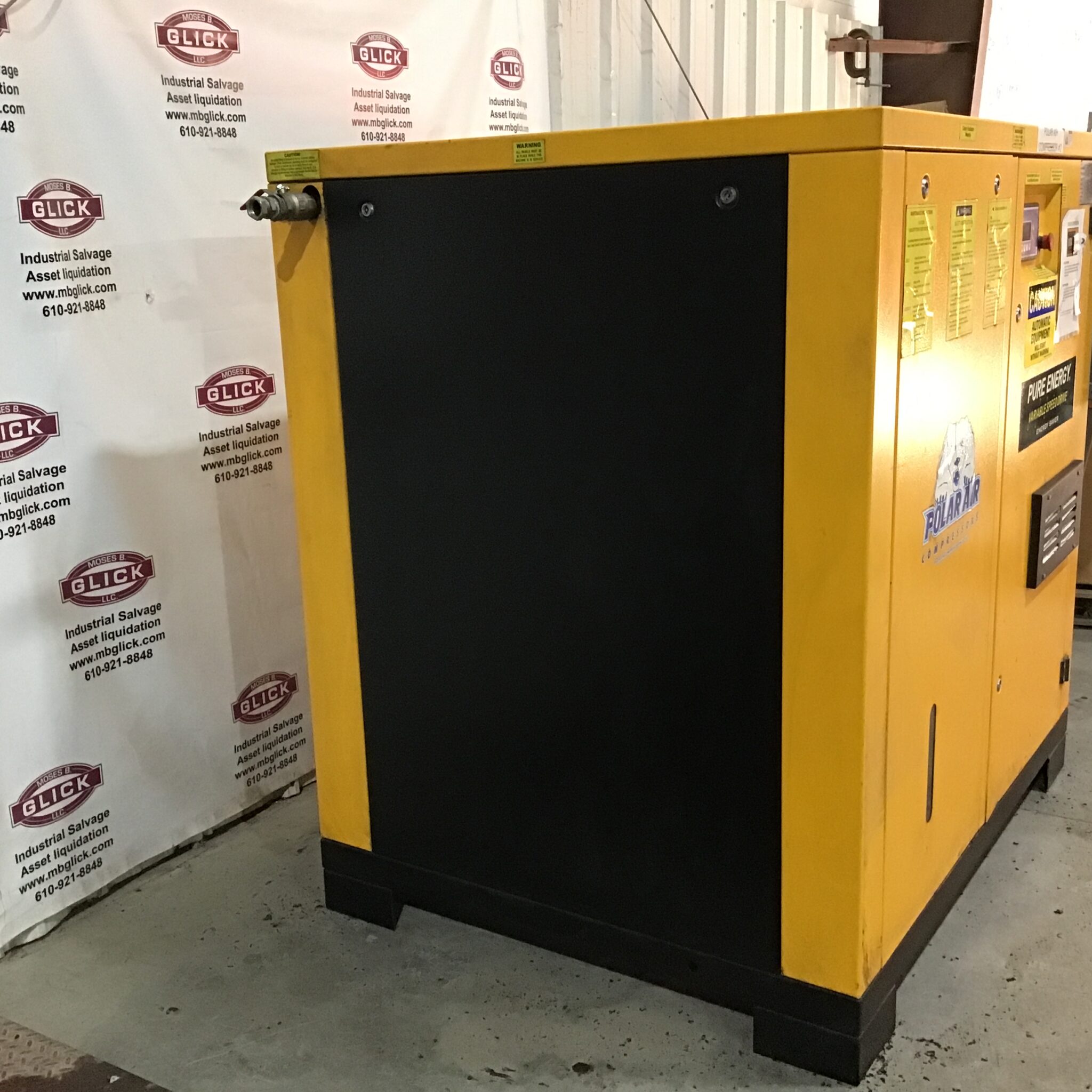 Eaton Polar Air PRV0400003D Rotary Screw Air Compressor – Moses B. Glick