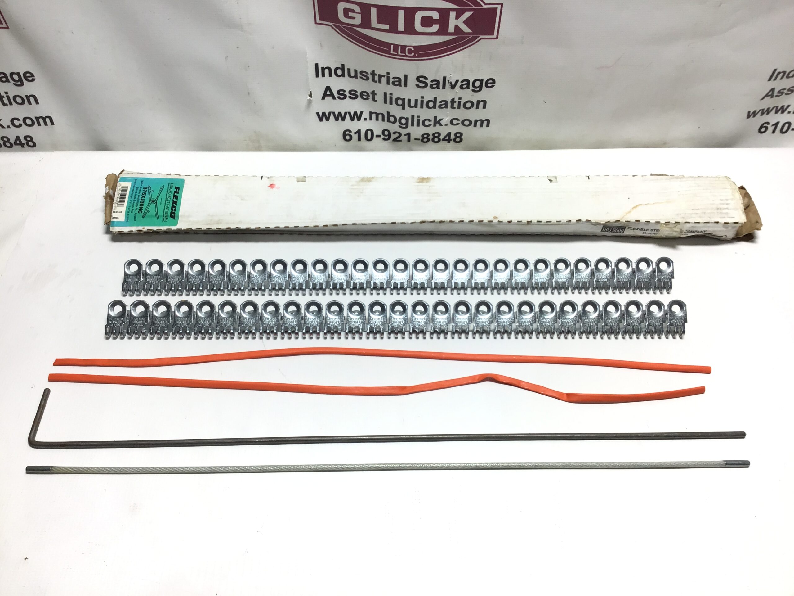 Flexco 375XJ30NC Bolt Hinged Belt Fastener 1/4″-13/32″(6-11mm) Belt ...