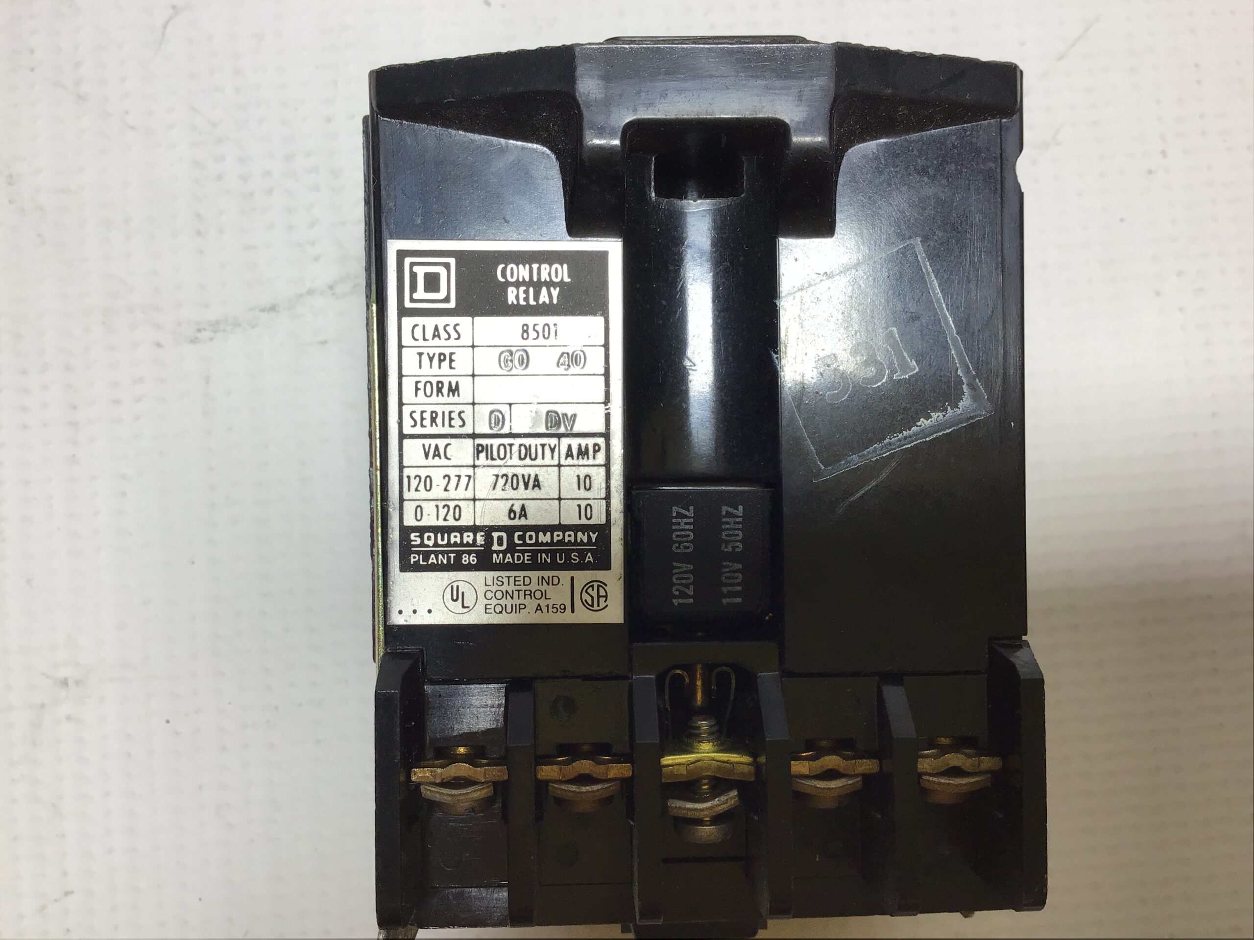 Square D 8501 Control Relay – Moses B. Glick