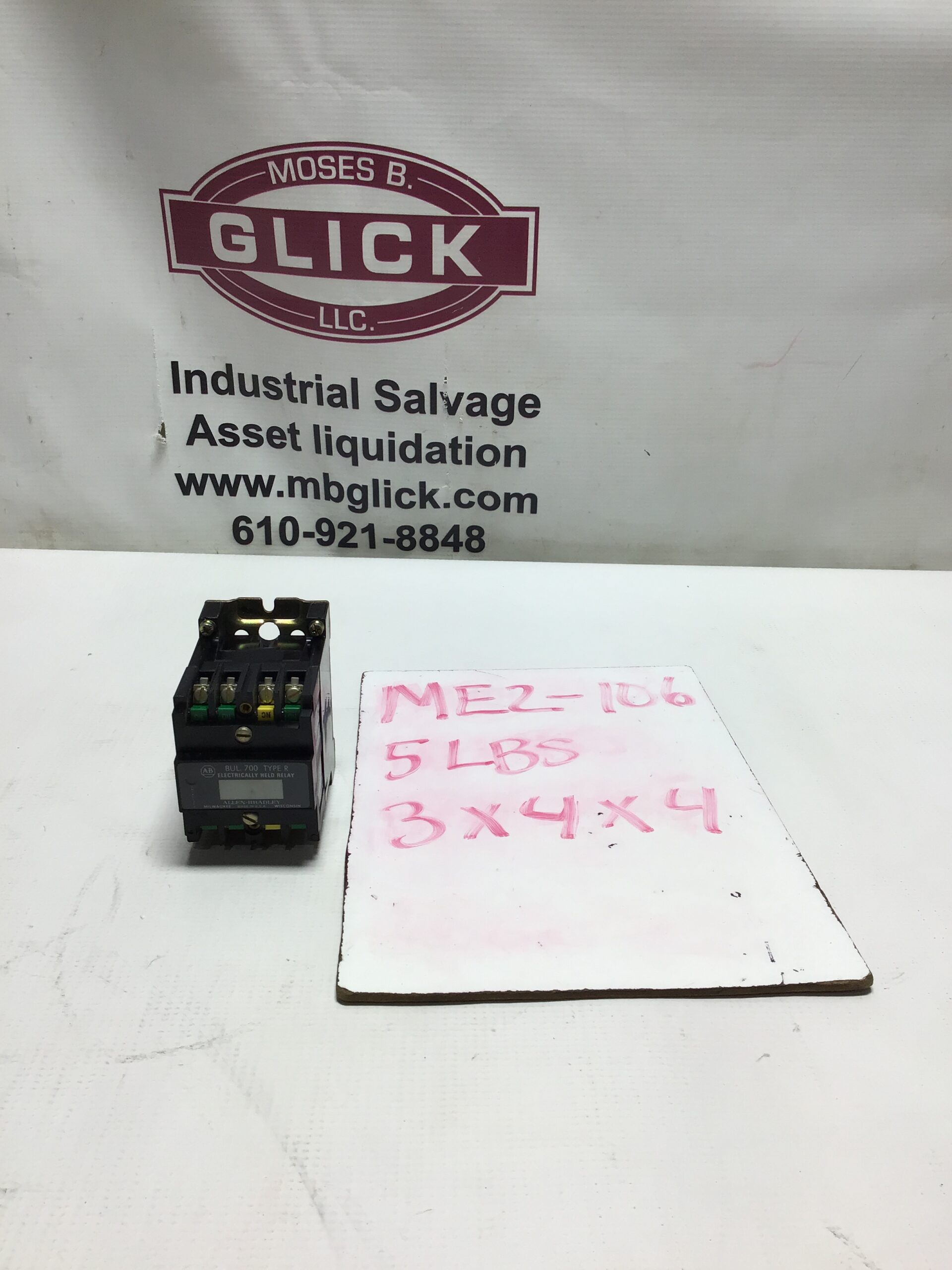Allen-Bradley 700-R310AI Type R Relay Contactor – Moses B. Glick