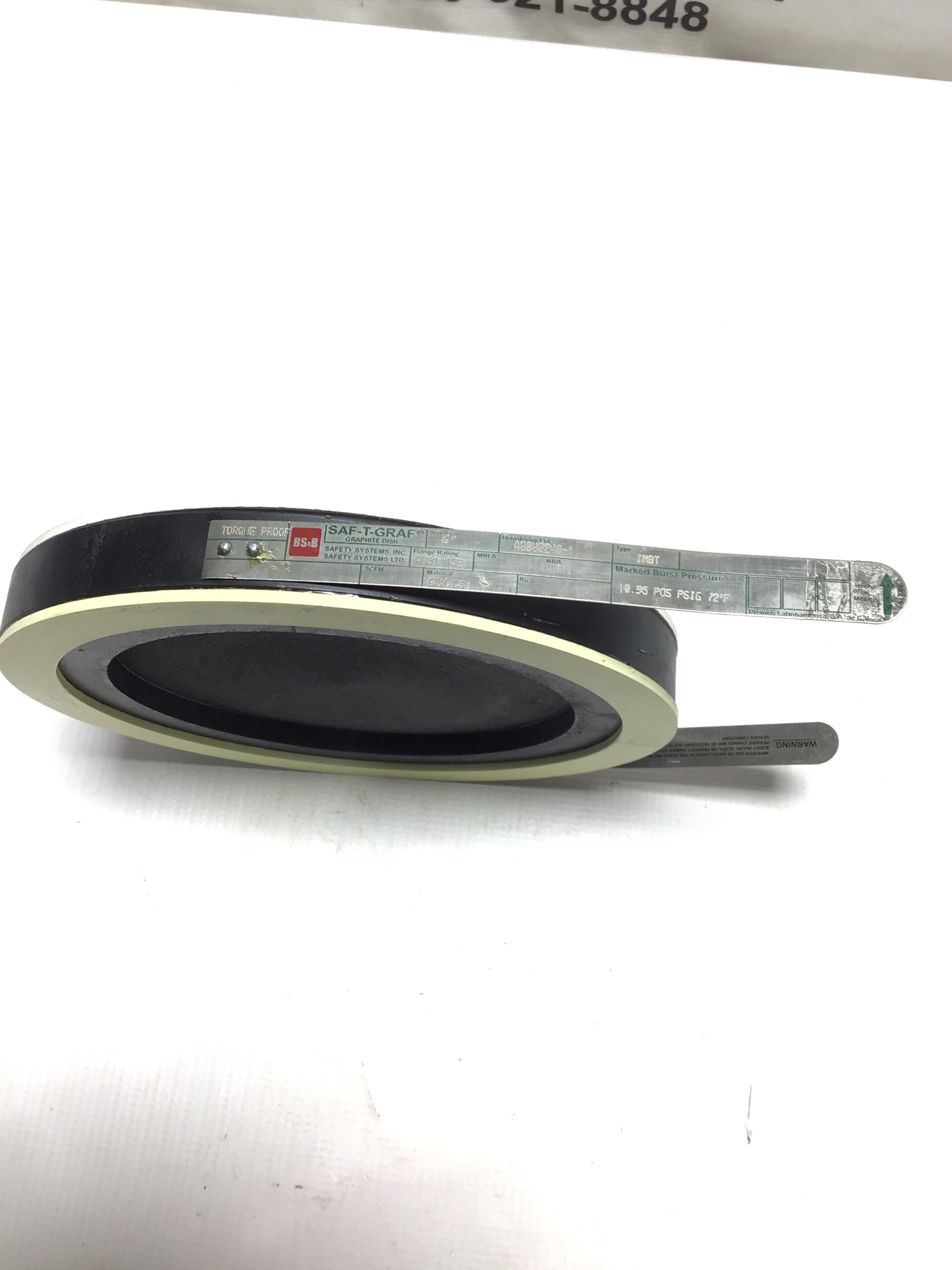 BS&B A8080240-1 SAF-T-GRAF Rupture Graphite Disk – Moses B. Glick