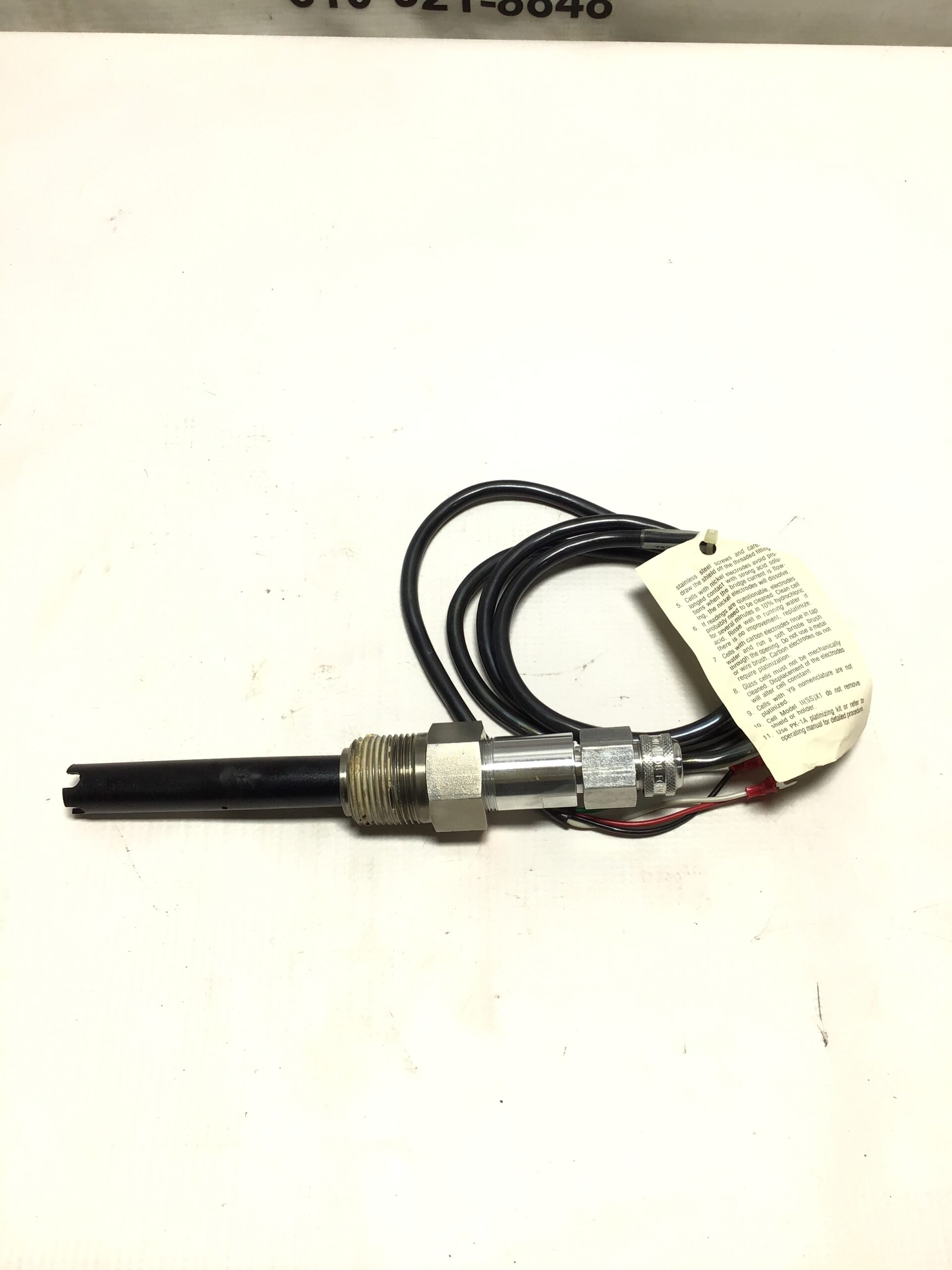 Rosemount PSOI-KA-T-SS Cell Conductivity Sensor – Moses B. Glick