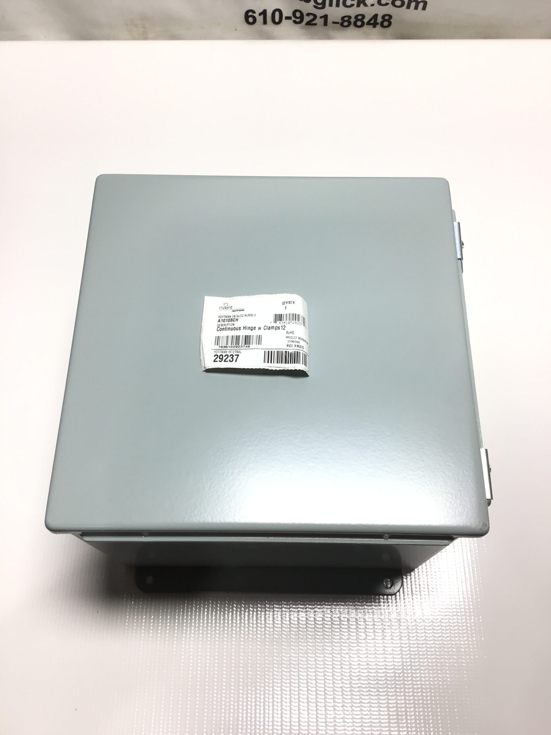 Hoffman A10108CH Panel Screws Enclosed Continuous Hinge with Clamps 12 ...