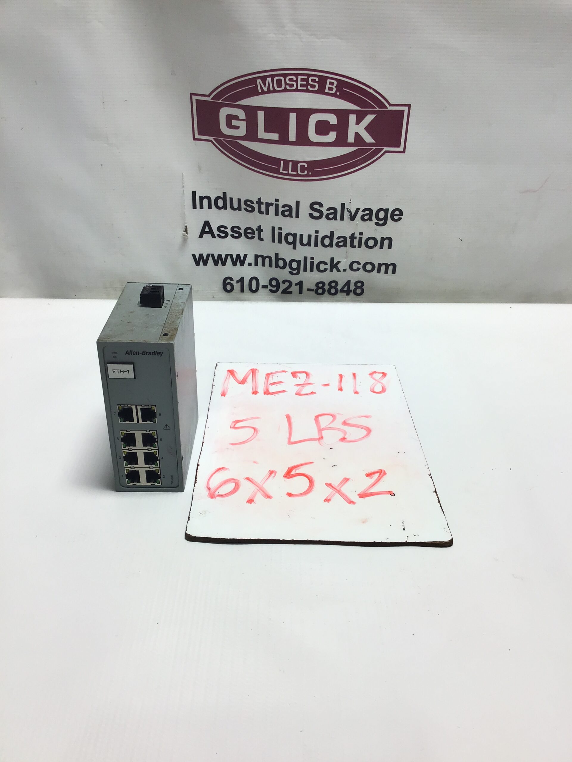 Allen-Bradley 1783-US8T Stratix 2000 Unmanaged Ethernet Switch – Moses ...