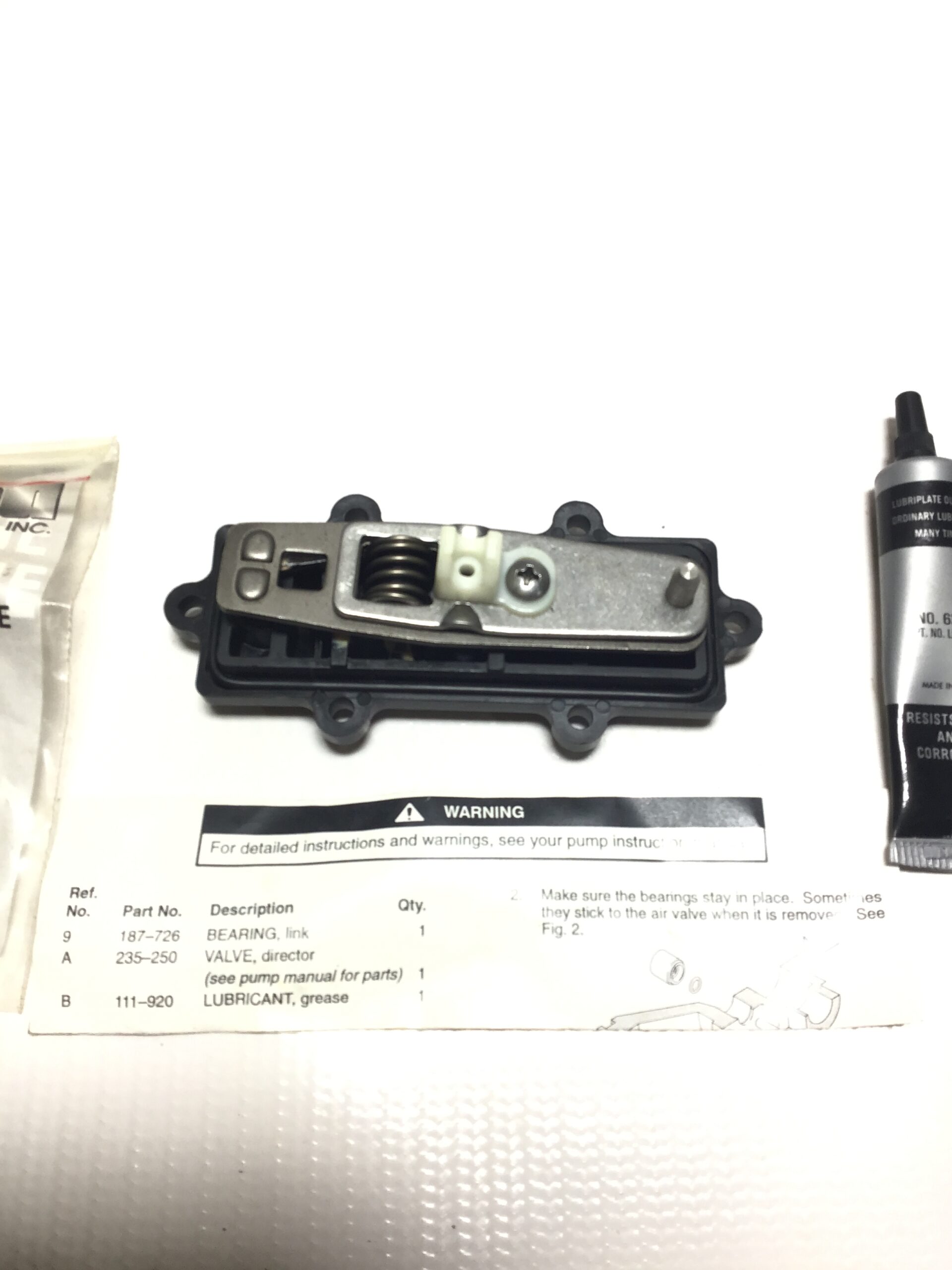 Graco FSCO-87 Air Valve Module Rebuild Kit – Moses B. Glick