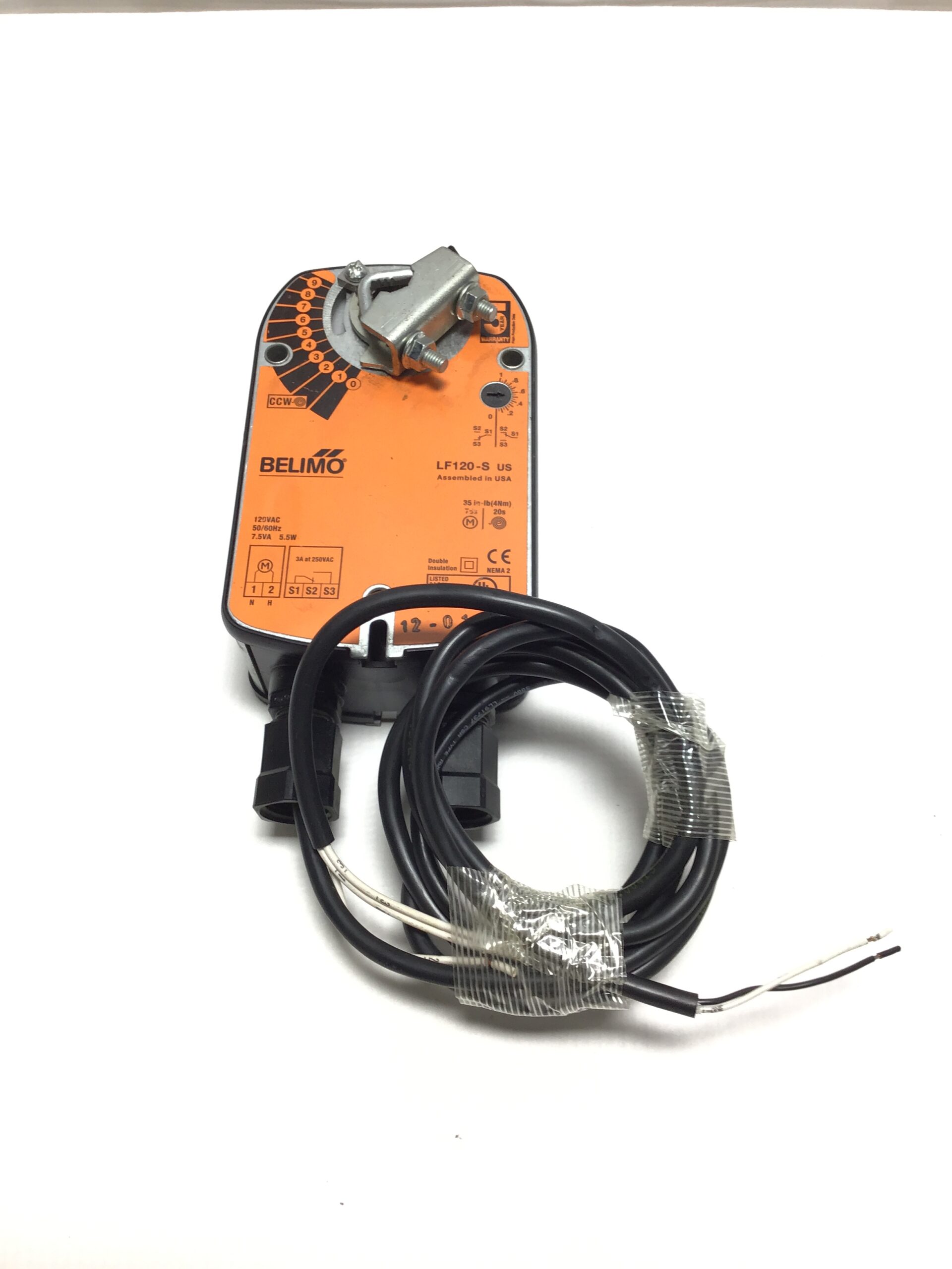 Belimo LF120-S Spring Return Damper Actuator – Moses B. Glick