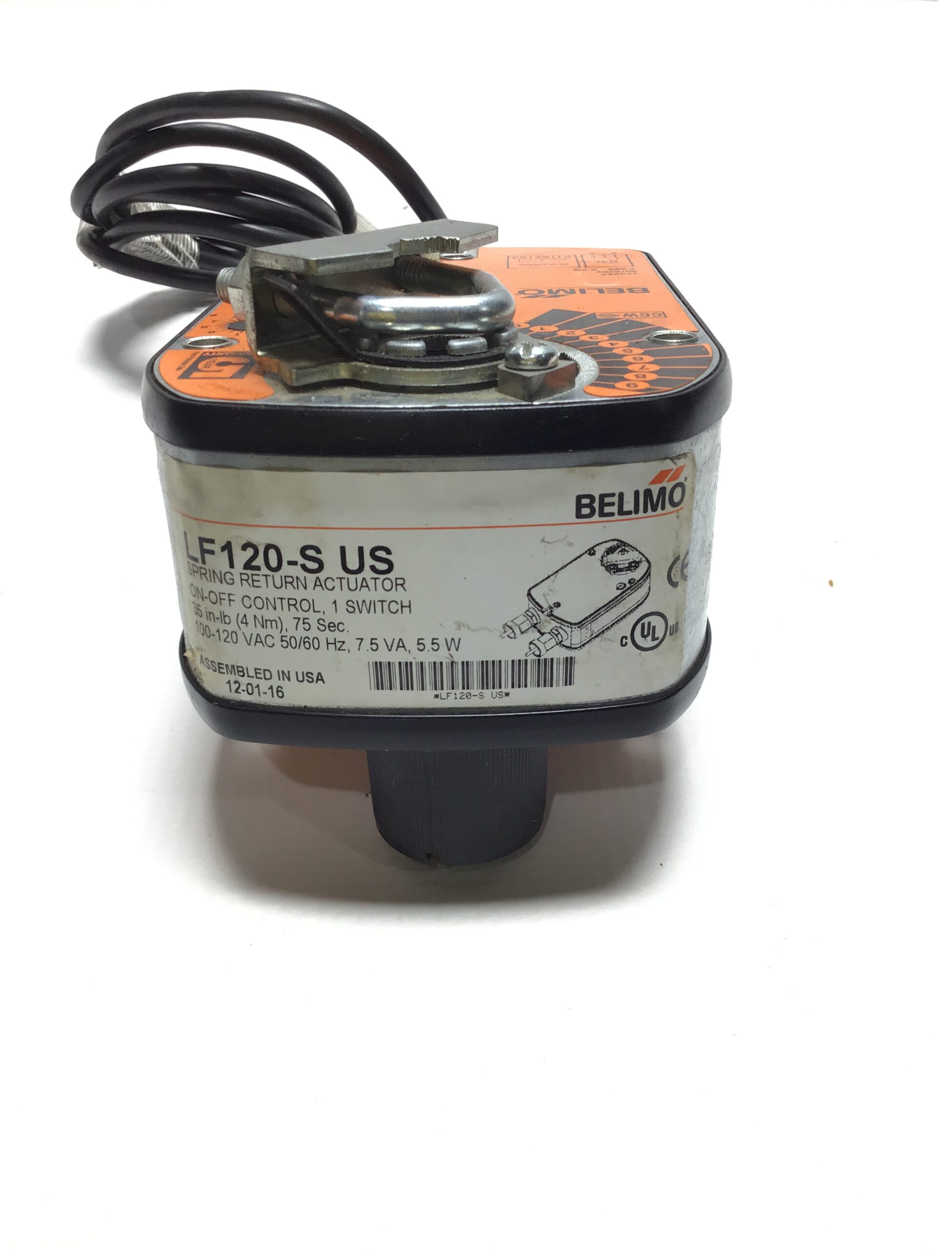 Belimo LF120-S Spring Return Damper Actuator – Moses B. Glick