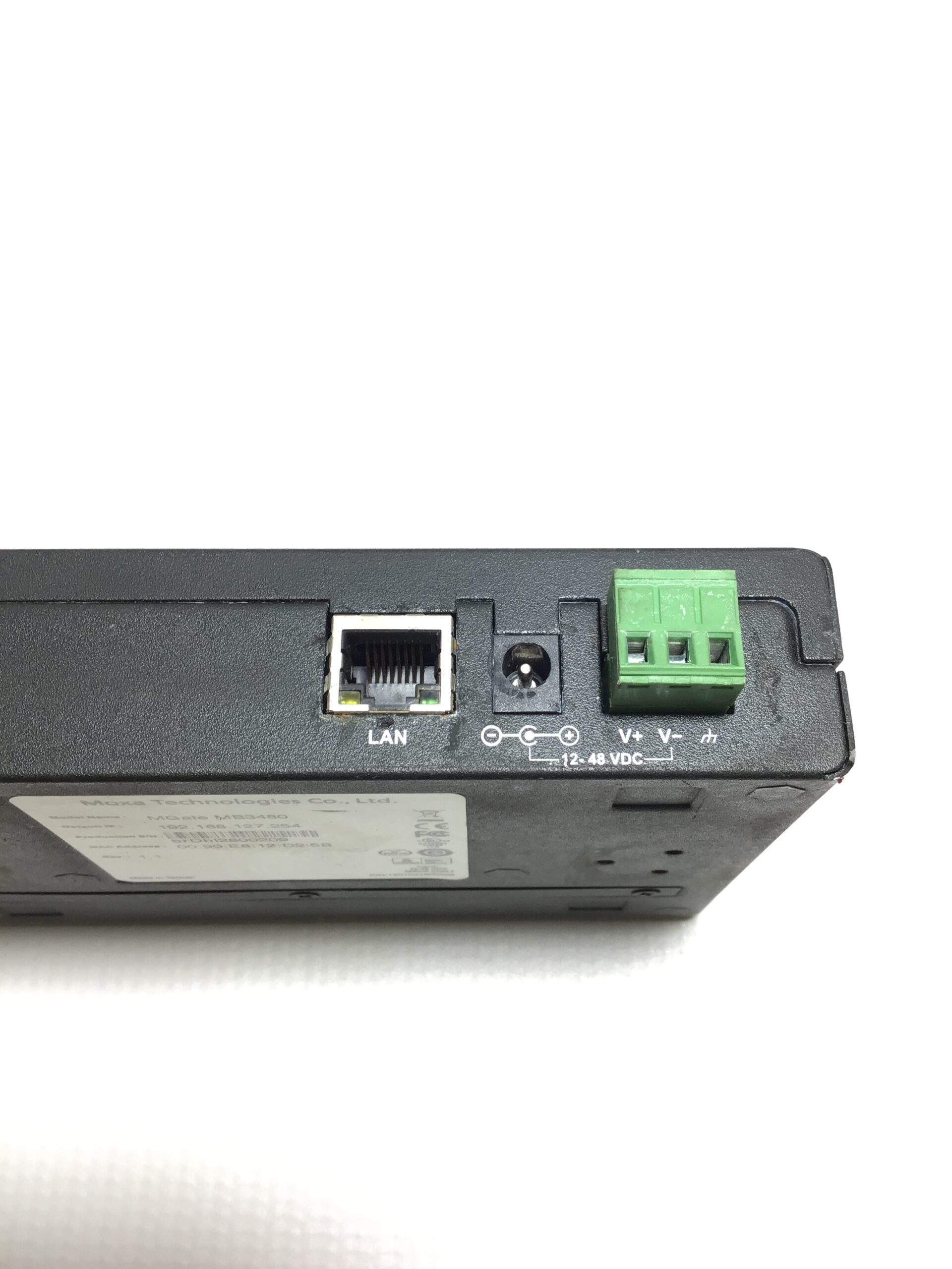 Moxa MGate MB3480 Modbus Ethernet/Serial Gateway – Moses B. Glick