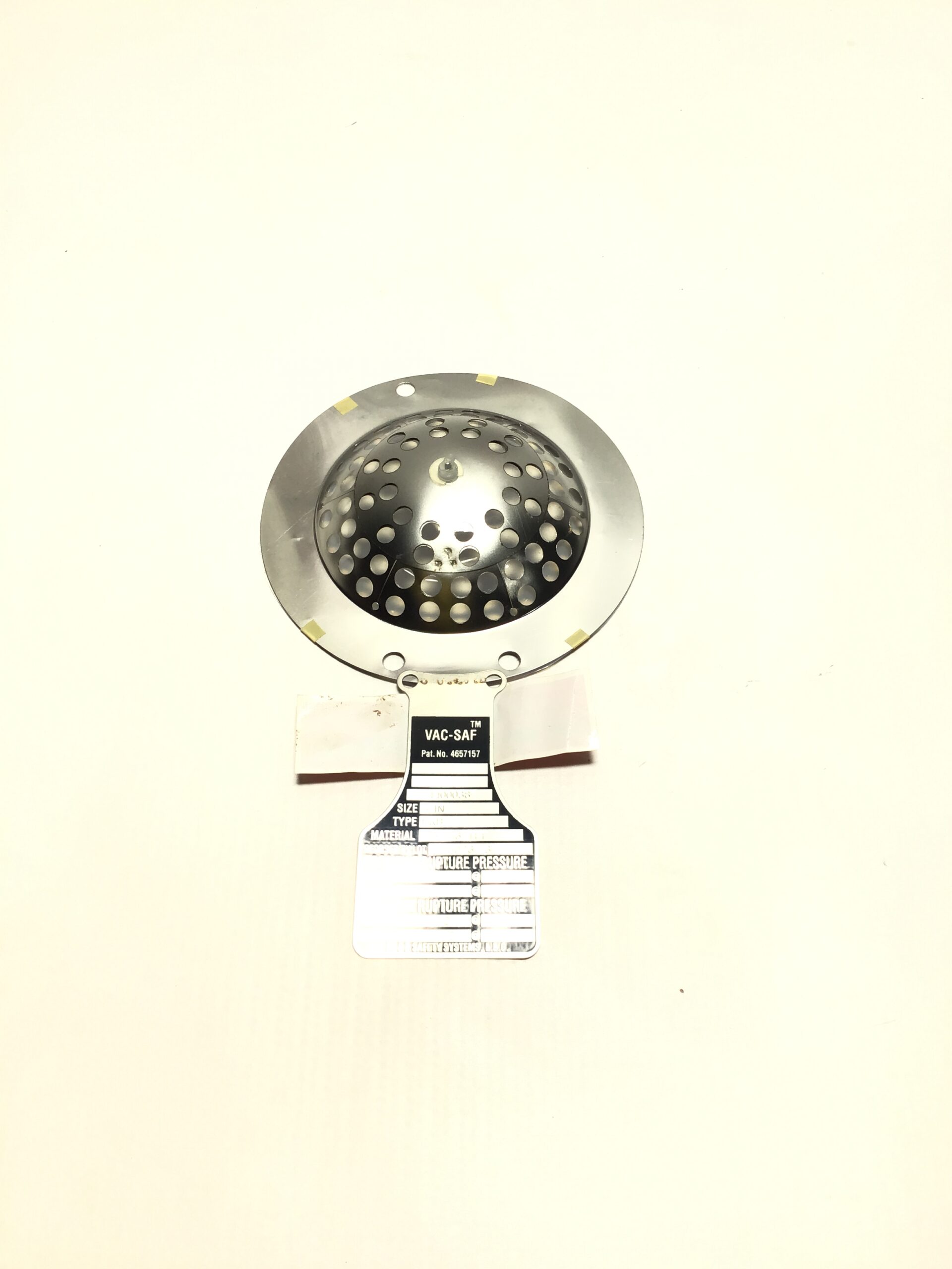 BS&B VAC-SAF 4400038 Vacuum Rupture Disk 3″ – Moses B. Glick