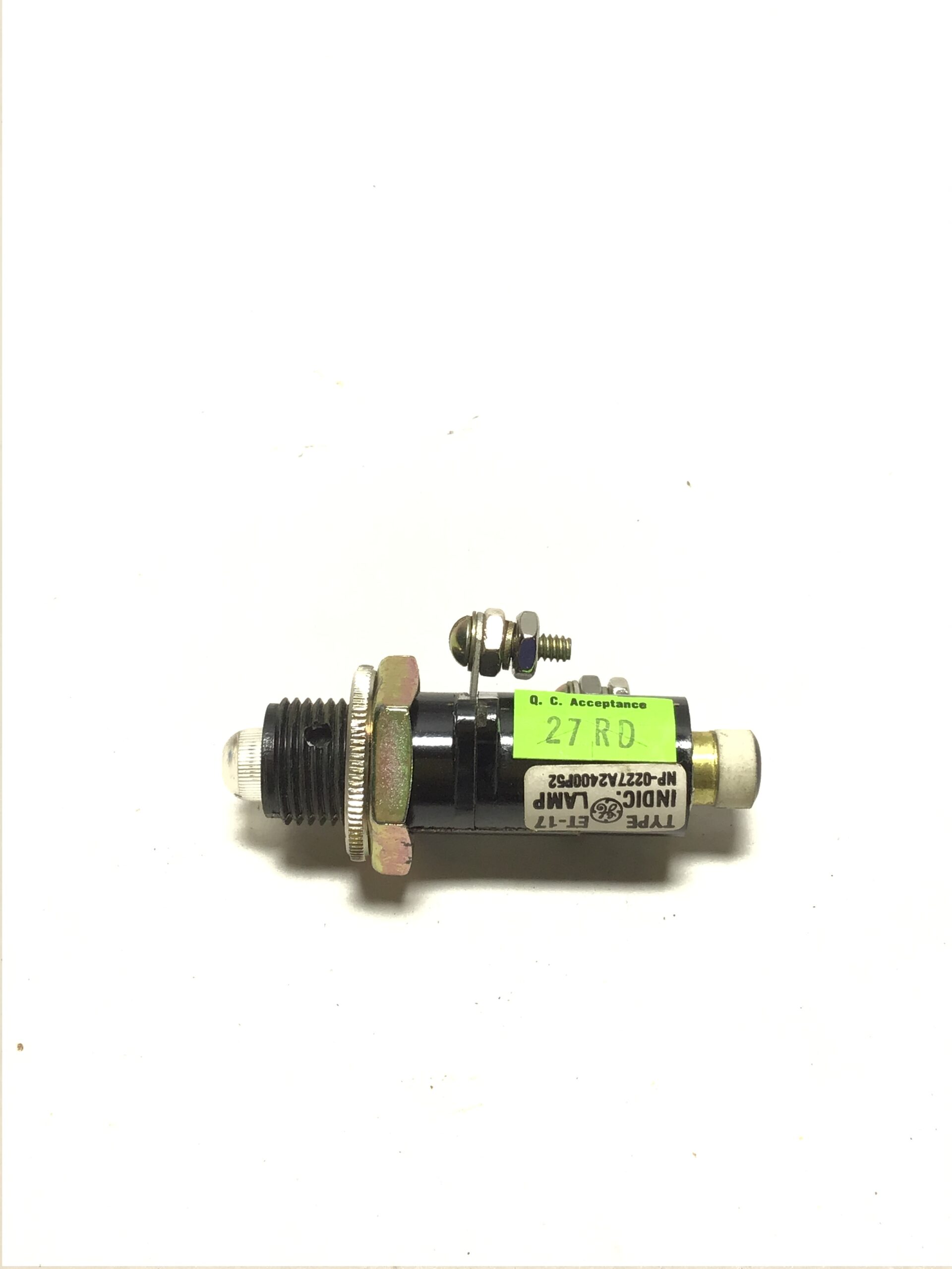 General Electric ET-17 – 011586734G1 Indicating Lamp – Moses B. Glick