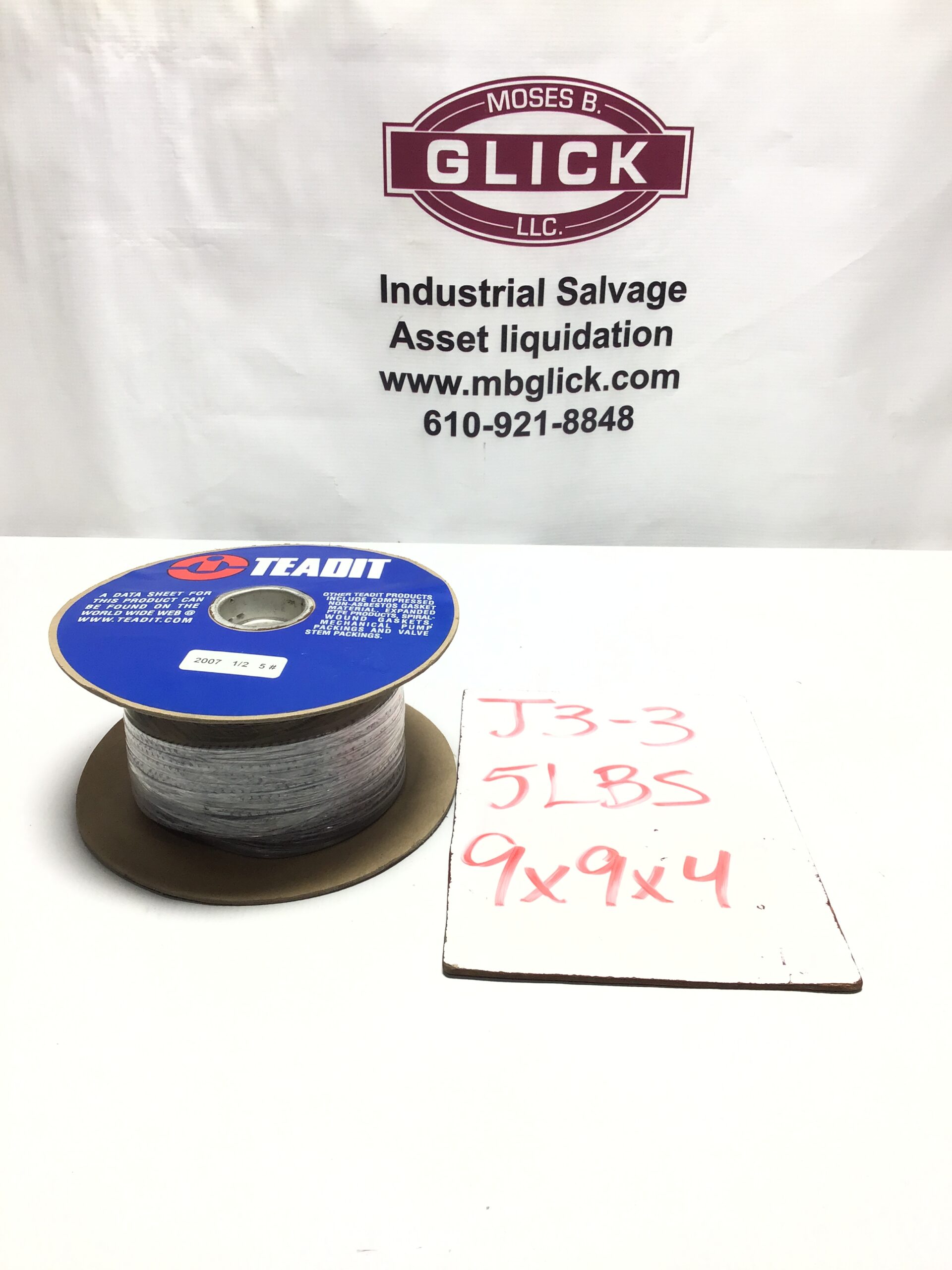 Teadit Style 2007 Carbon Fiber Graphite Packing – Moses B. Glick